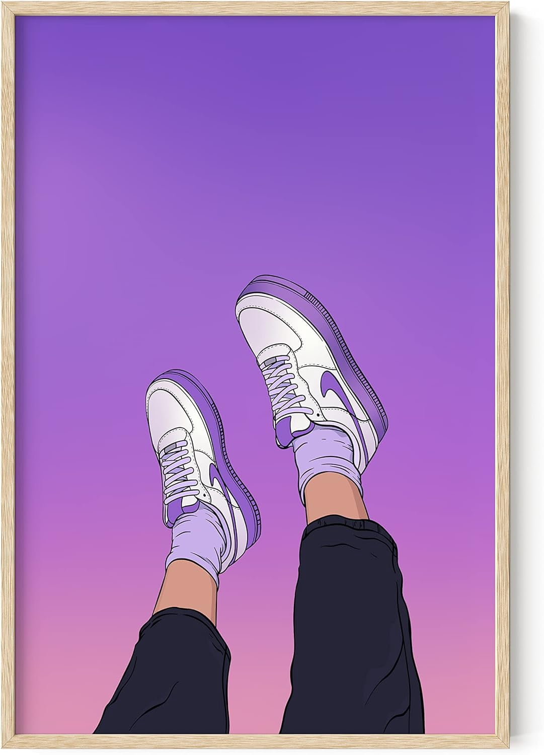 HAUS AND HUES Purple Pictures Wall Decor & Purple Wall Art Aesthetic ...