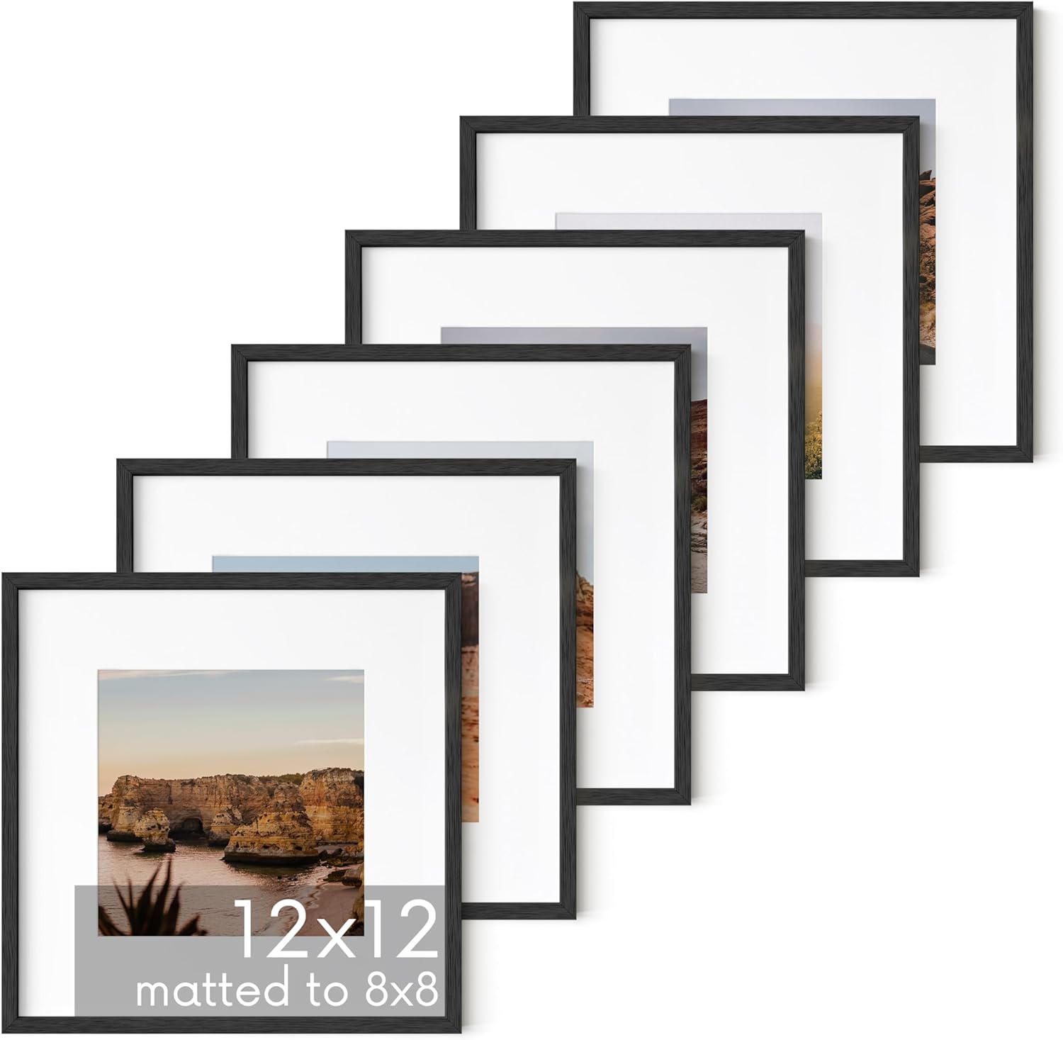 Elegant Family Tree 12 x 12 Inch Metal Table Top Photo Frame Decoration ...