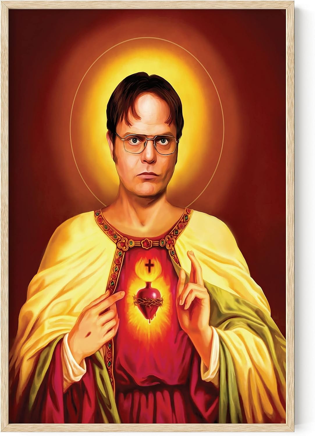HAUS AND HUES The Office Dwight Schrute Poster - The Office TV Show ...