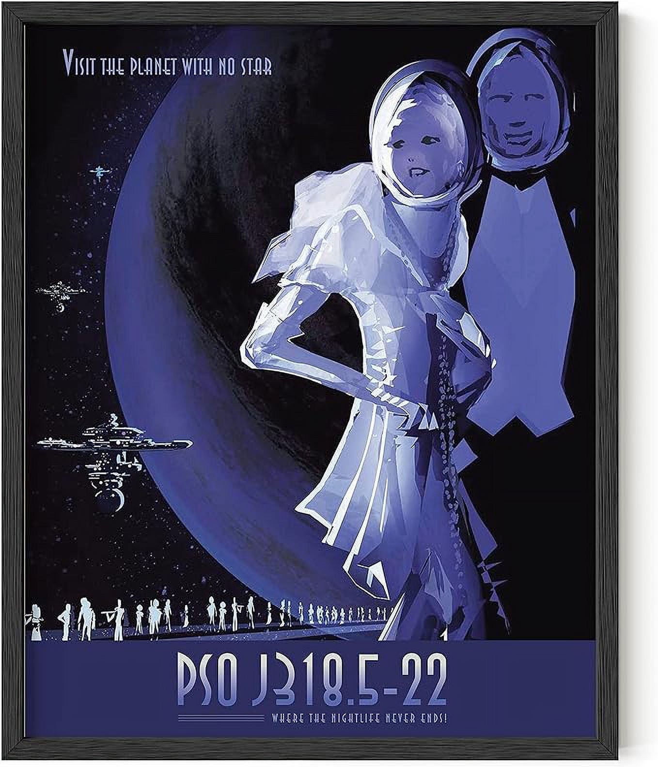 HAUS AND HUES Vintage Space Poster & Space Wall Art, Vintage Nasa ...