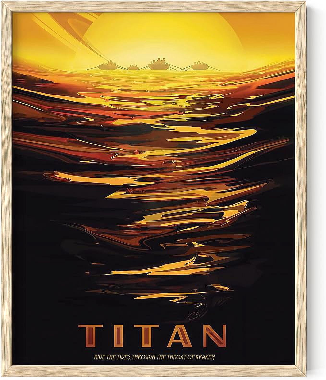 HAUS AND HUES Vintage Space Posters - Retro Sci Fi Art Space Posters ...