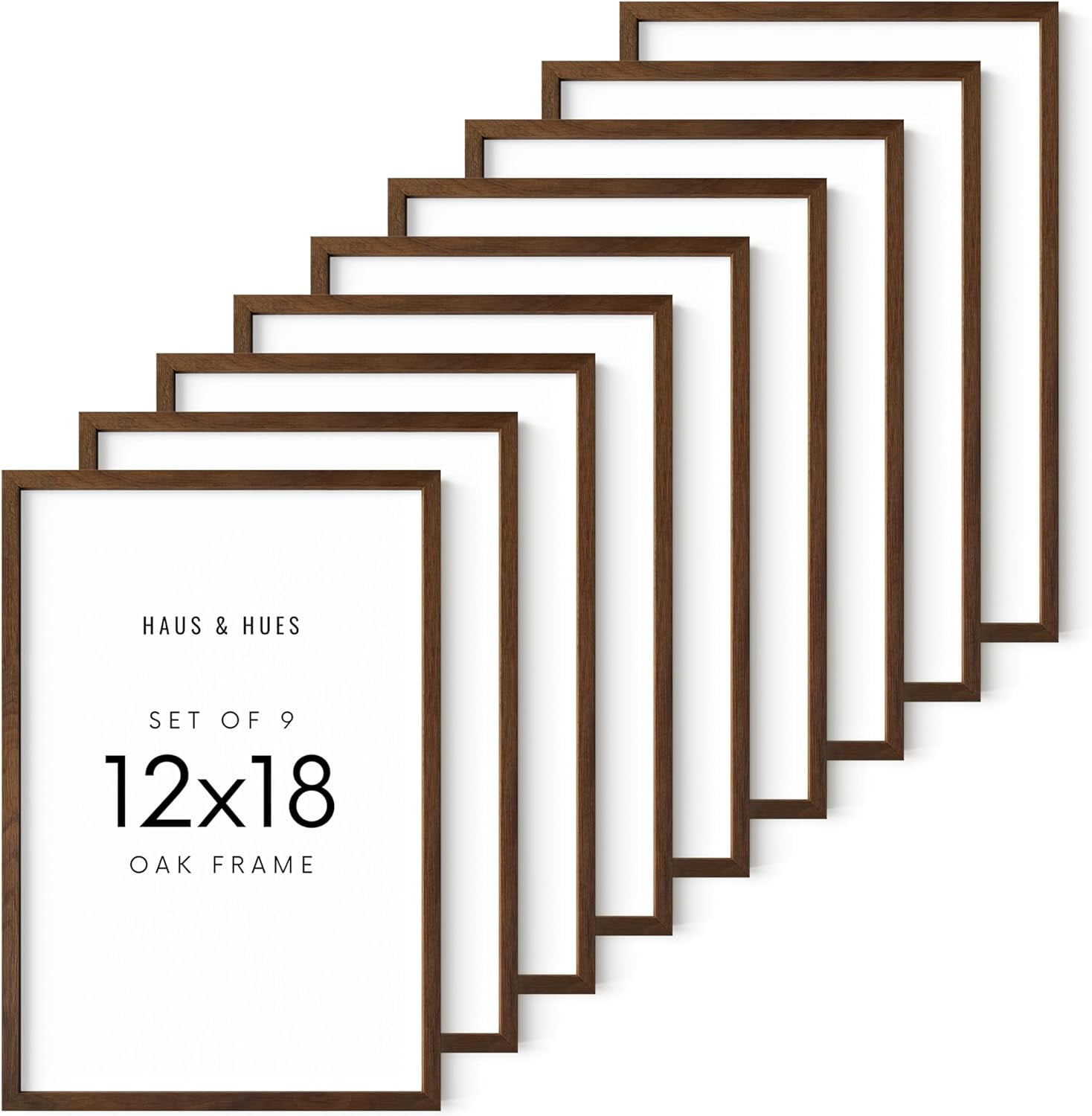 HAUS AND HUES 12 x 18 Picture Frame Set of 9-12 by 18 Picture Frame and ...