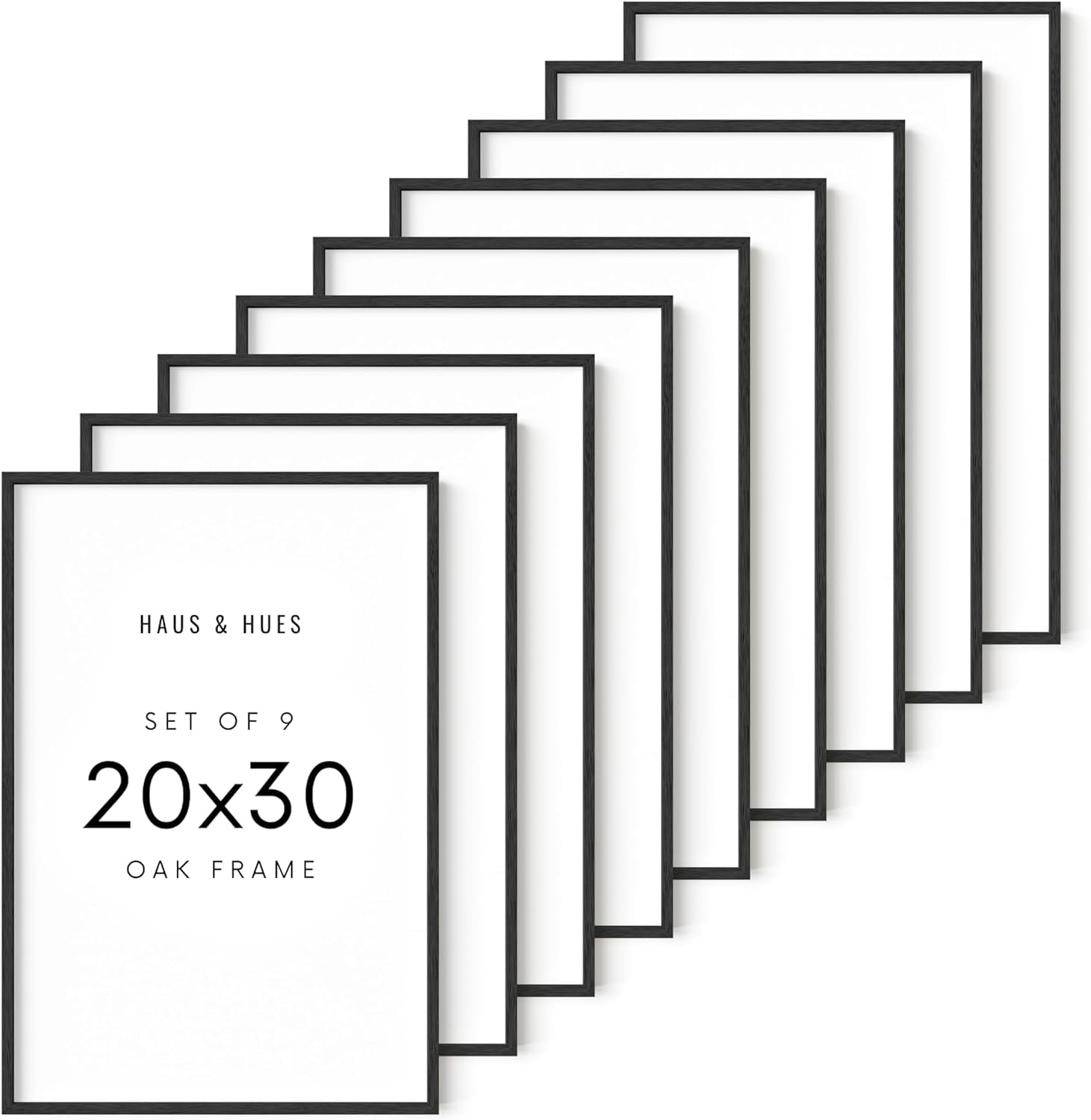 HAUS AND HUES 20 x 30 Frame Set of 9-20 x 30 Picture Frame, 20x30 ...