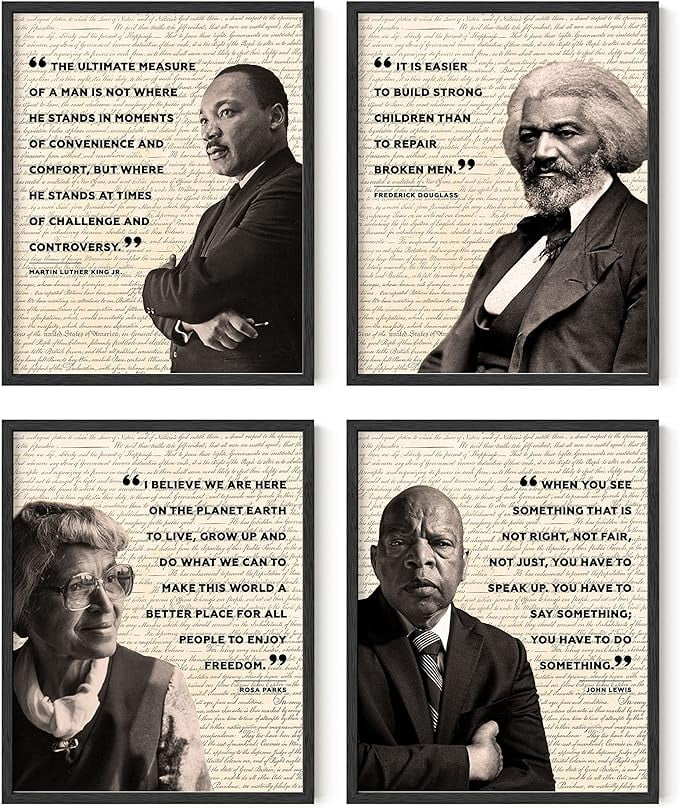 HAUS AND HUES African American Art Black History Posters for Classroom ...