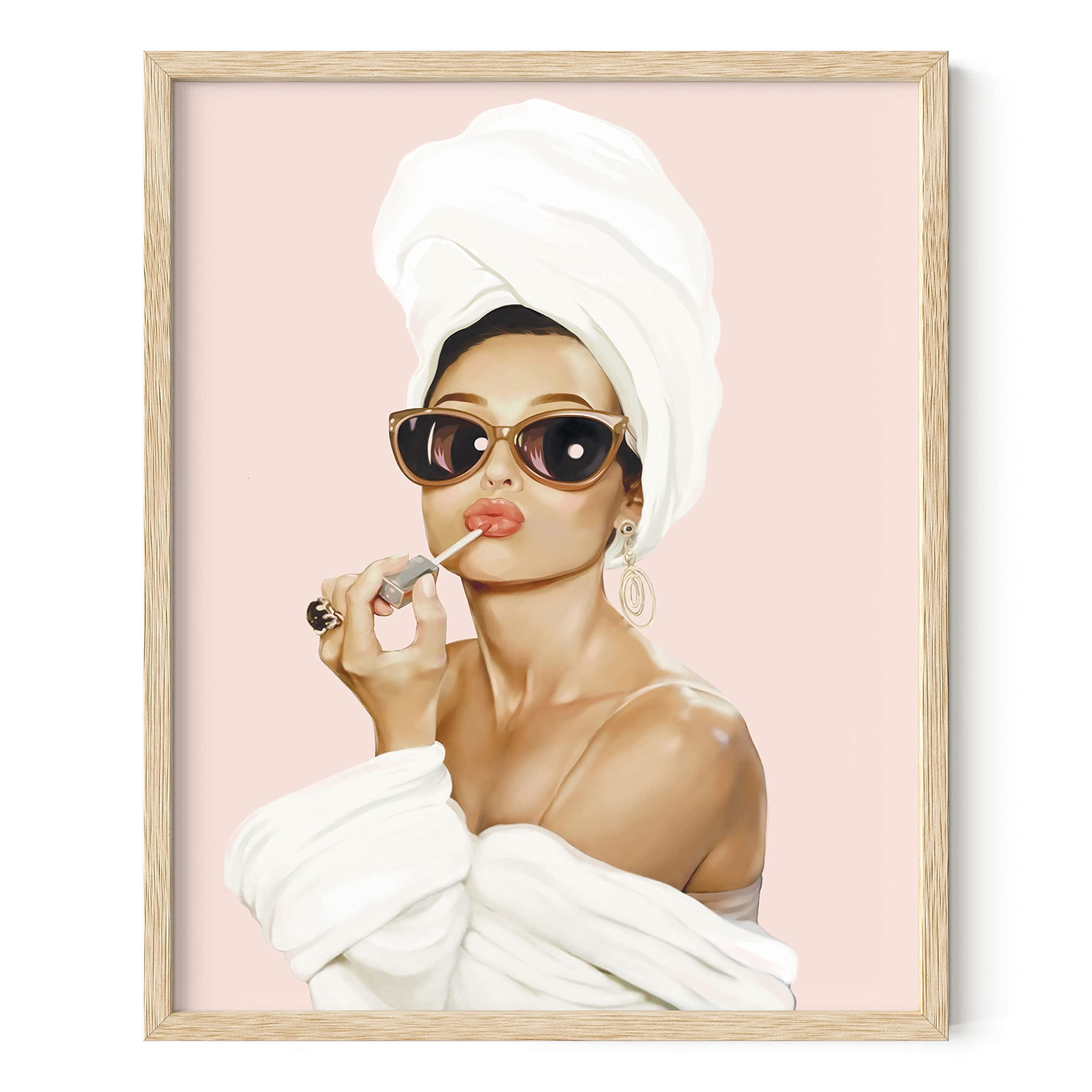 HAUS AND HUES Audrey Hepburn Wall Art Vogue Wall Decor Audrey Hepburn ...