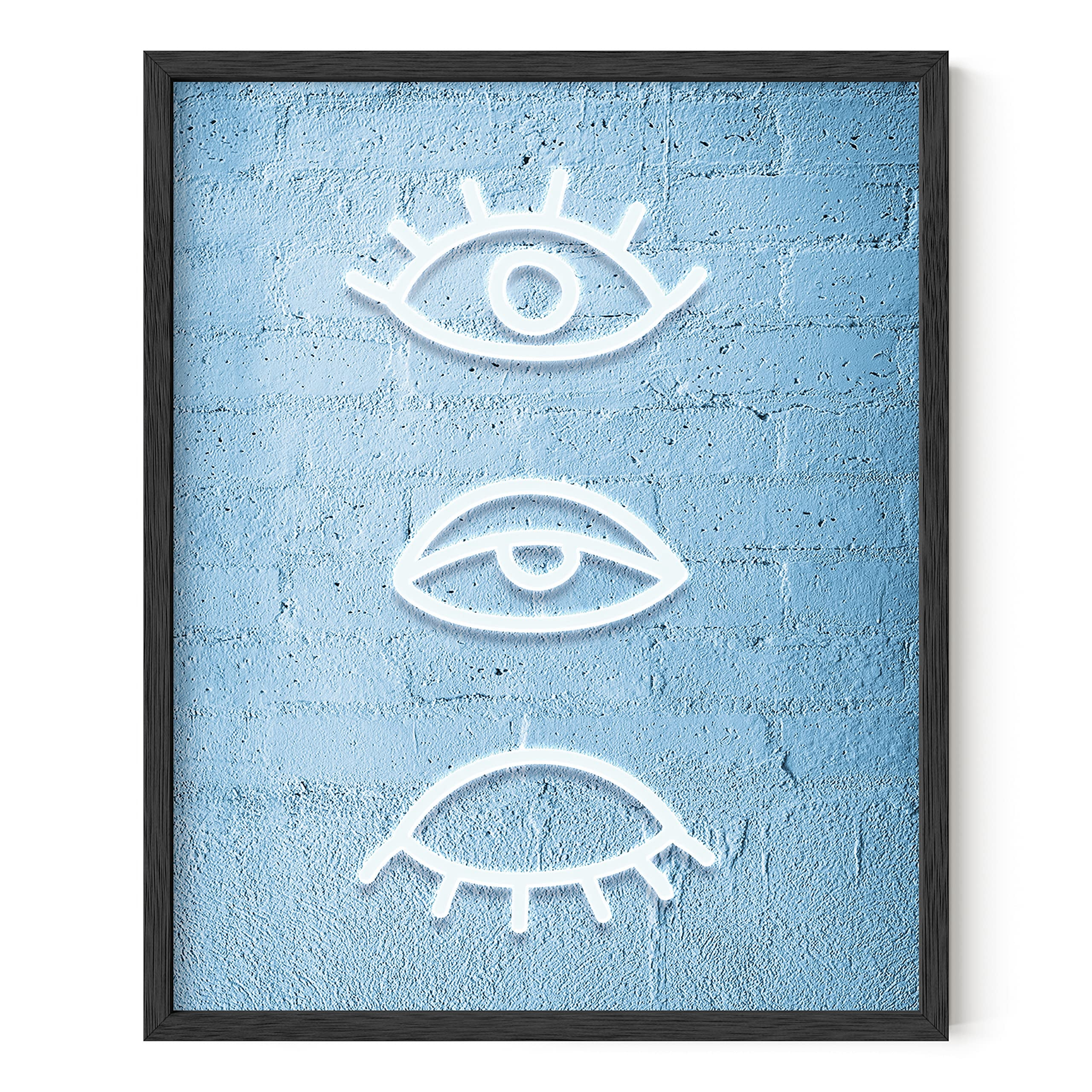 HAUS AND HUES Blue Wall Decor for Teen Girls - Evil Eye Wall Decor and ...
