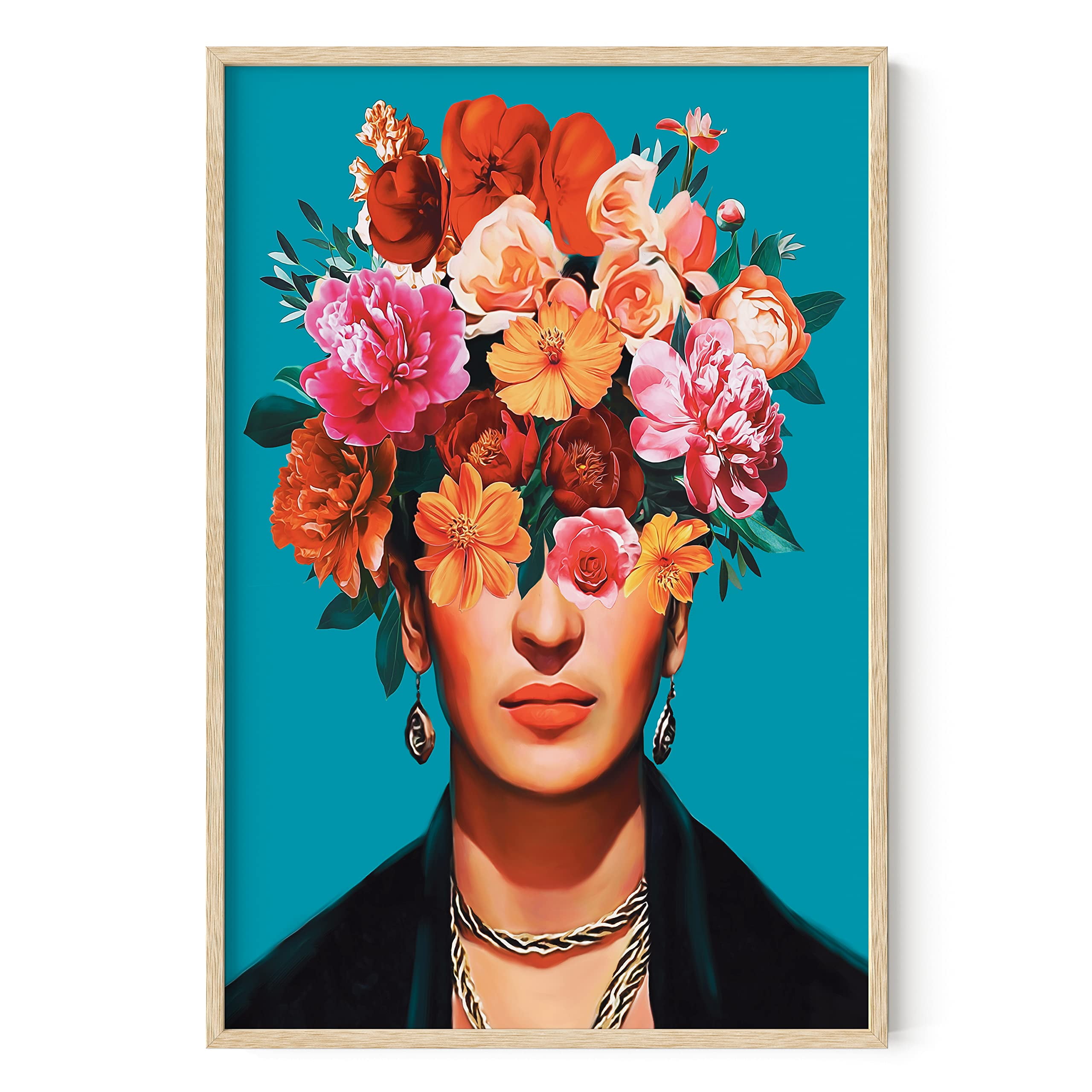 HAUS AND HUES Frida Kahlo Wall Art & Feminist Poster Frida Kahlo Poster ...