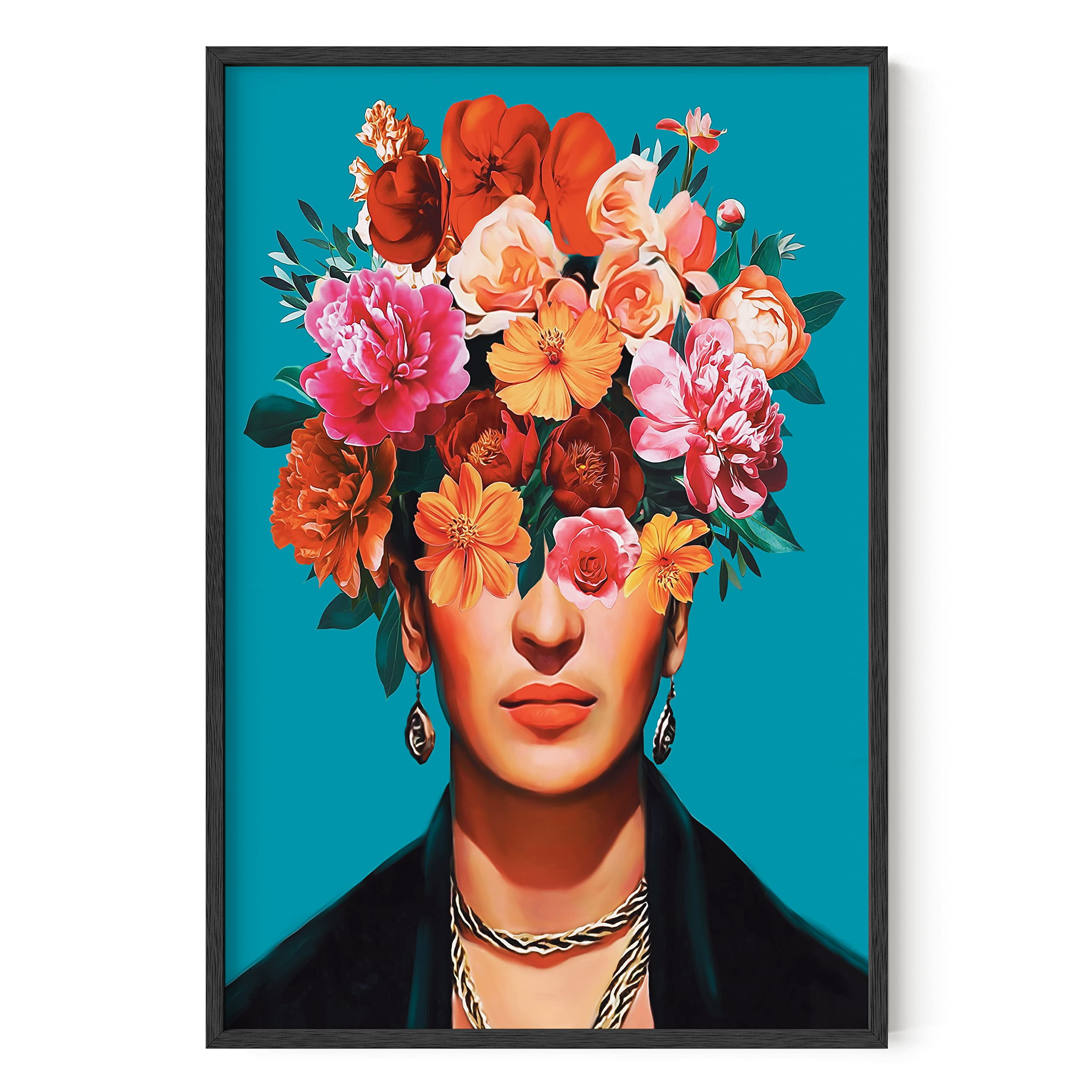 HAUS AND HUES Frida Kahlo Wall Art & Feminist Poster Frida Kahlo Poster ...