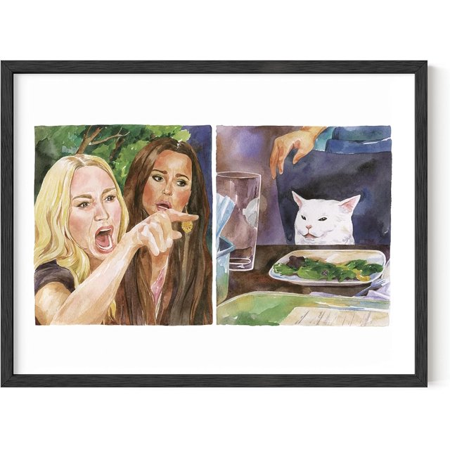 HAUS AND HUES Funny Wall Art - Funny Posters for College Dorm, Meme ...