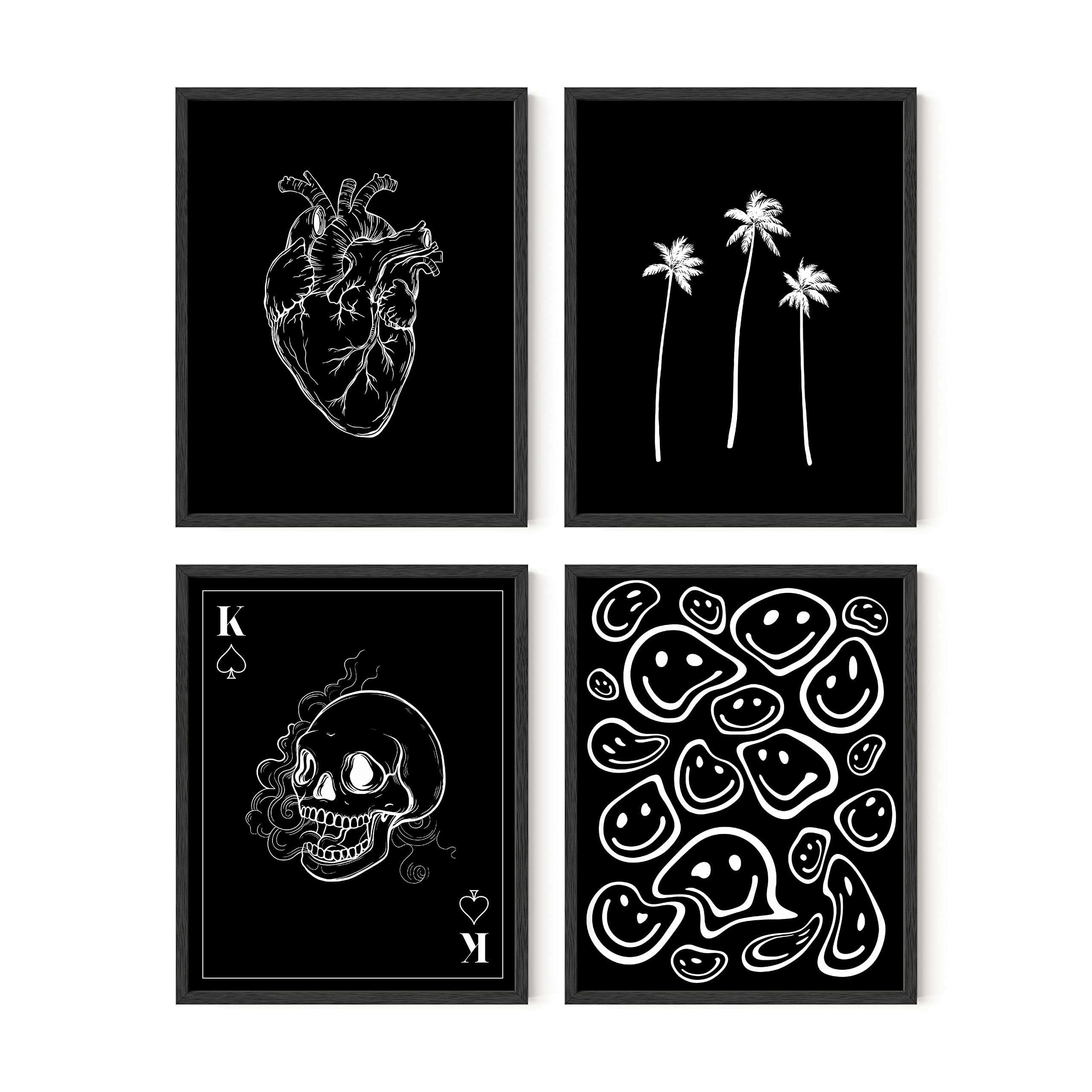 HAUS AND HUES Gothic Decor For Bedroom - Black Wall Decor For Teen ...