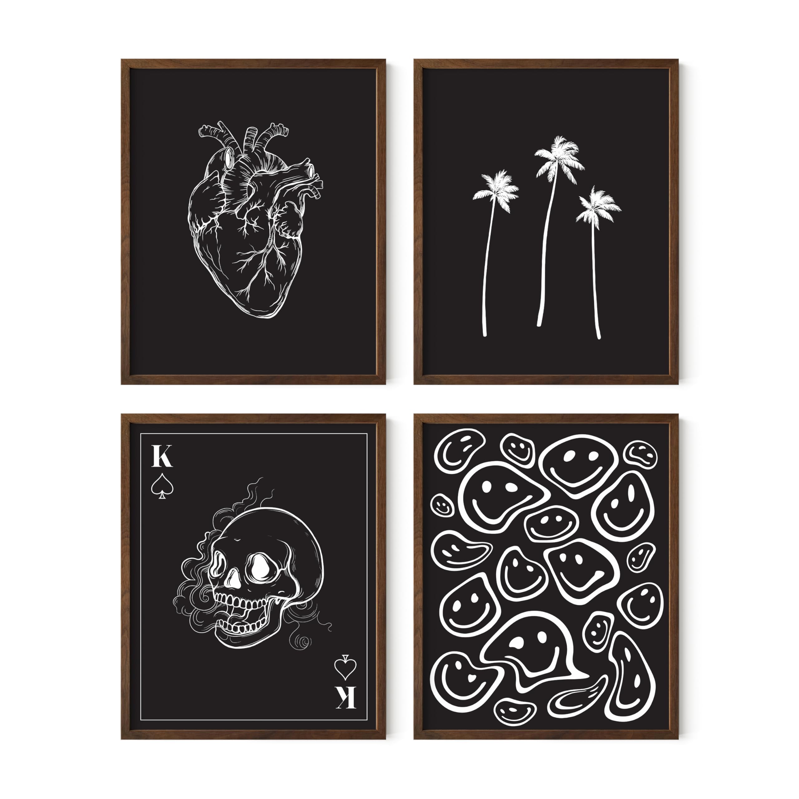 HAUS AND HUES Gothic Decor For Bedroom - Black Wall Decor For Teen ...