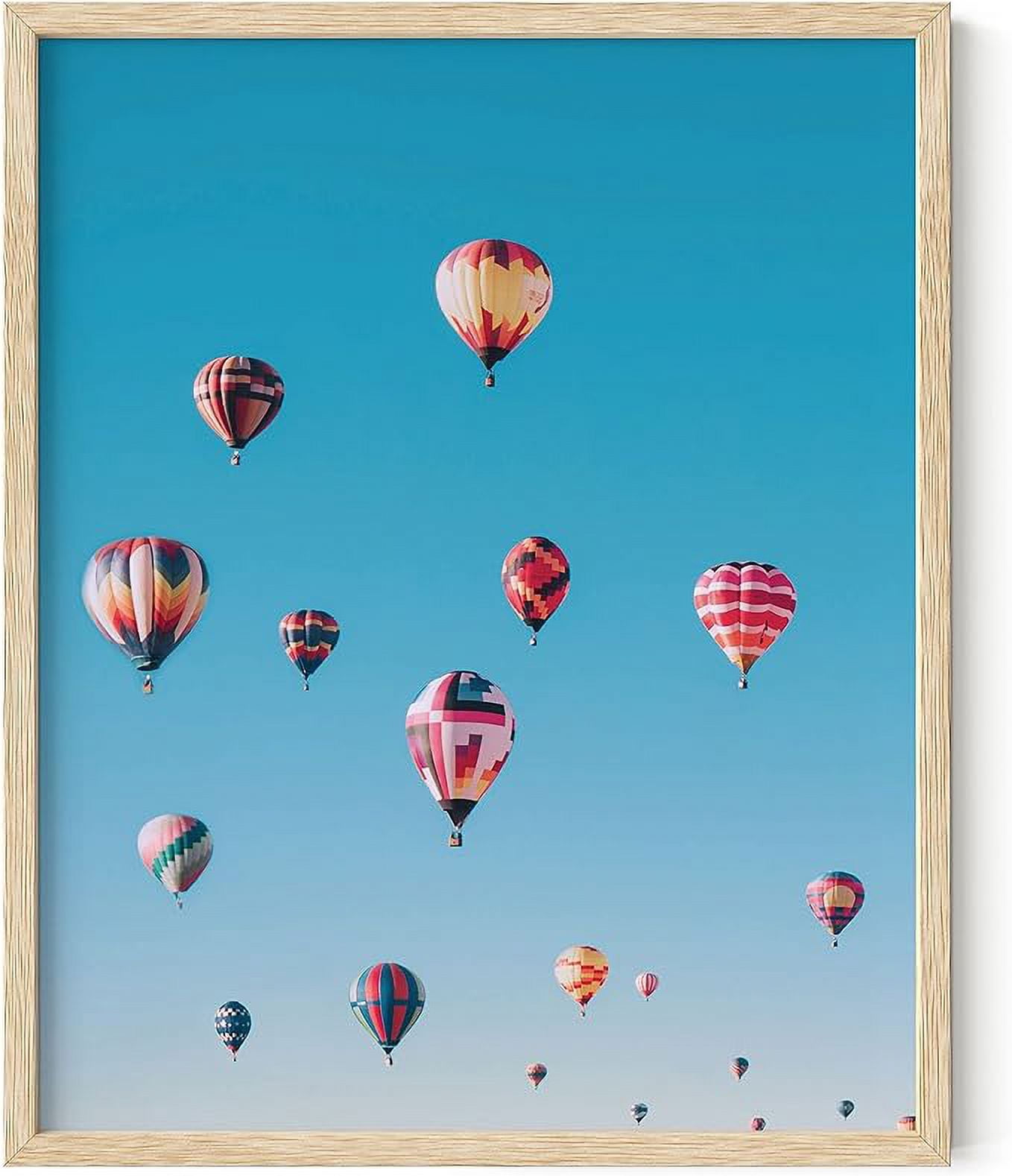 HAUS AND HUES Hot Air Balloon Poster - Hot Air Balloon Decorations, Hot ...
