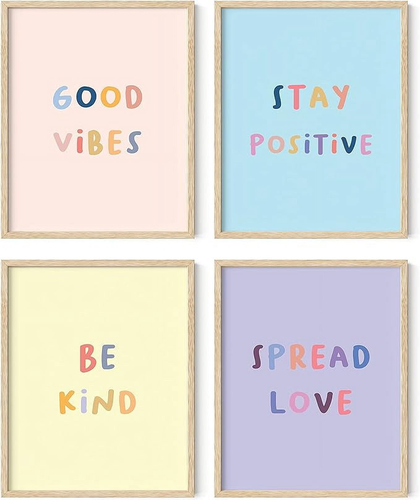 HAUS AND HUES Inspirational Wall Art Print Quotes - Set of 4 ...