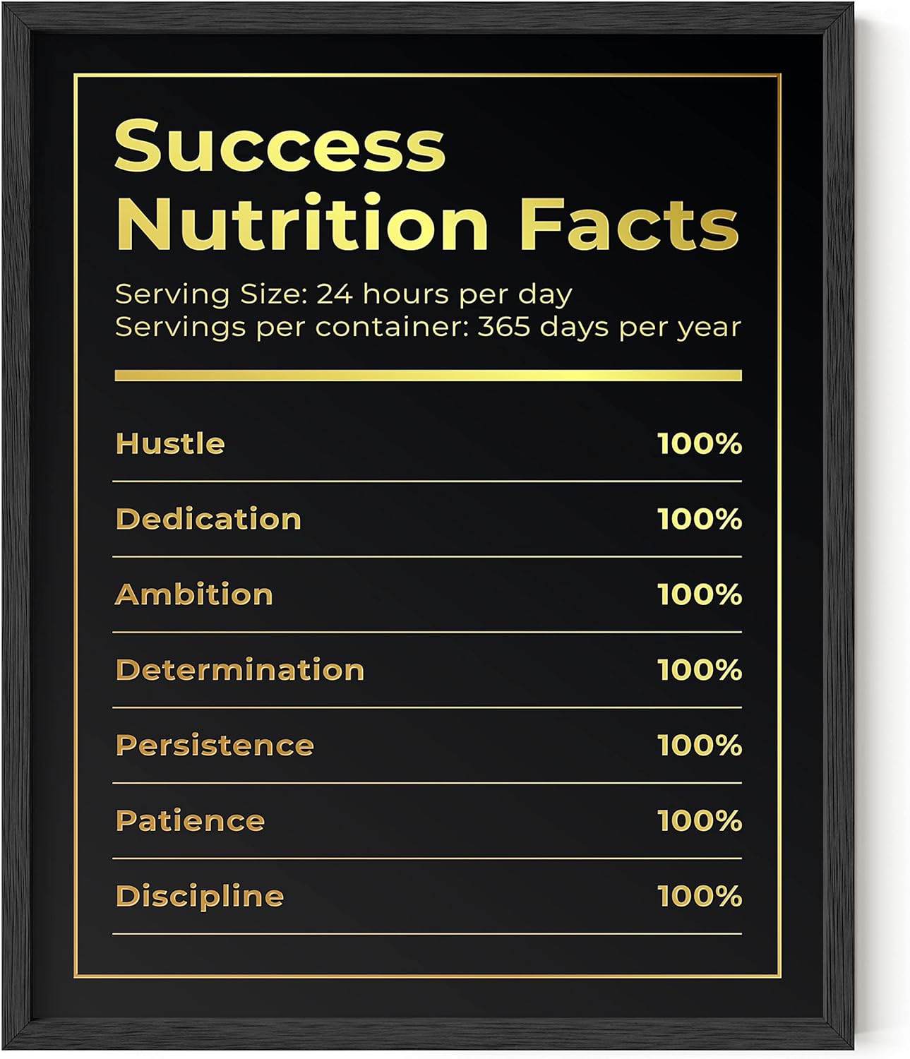 HAUS AND HUES Motivational Wall Art Hustle - Work Motivational Posters ...