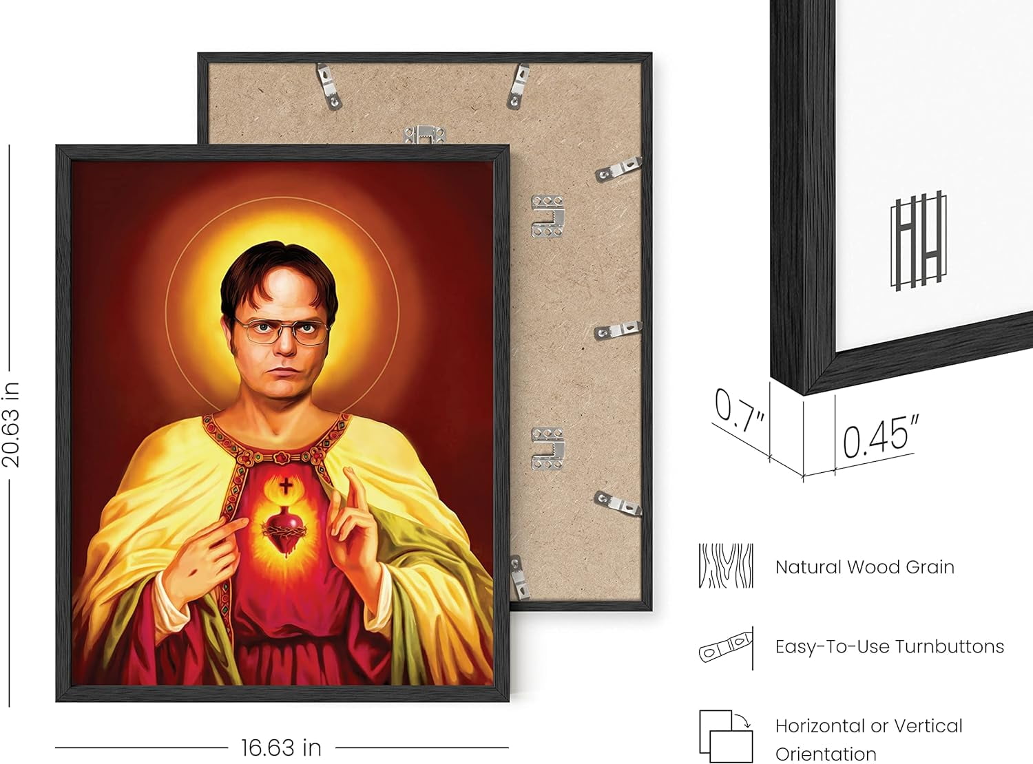 HAUS AND HUES The Office Dwight Schrute Poster - The Office TV Show ...