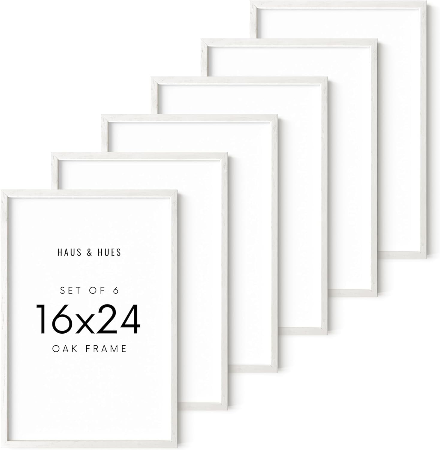 HAUS AND HUES Picture Frames 16x24 - Set of 6 16x24 Picture Frames for ...