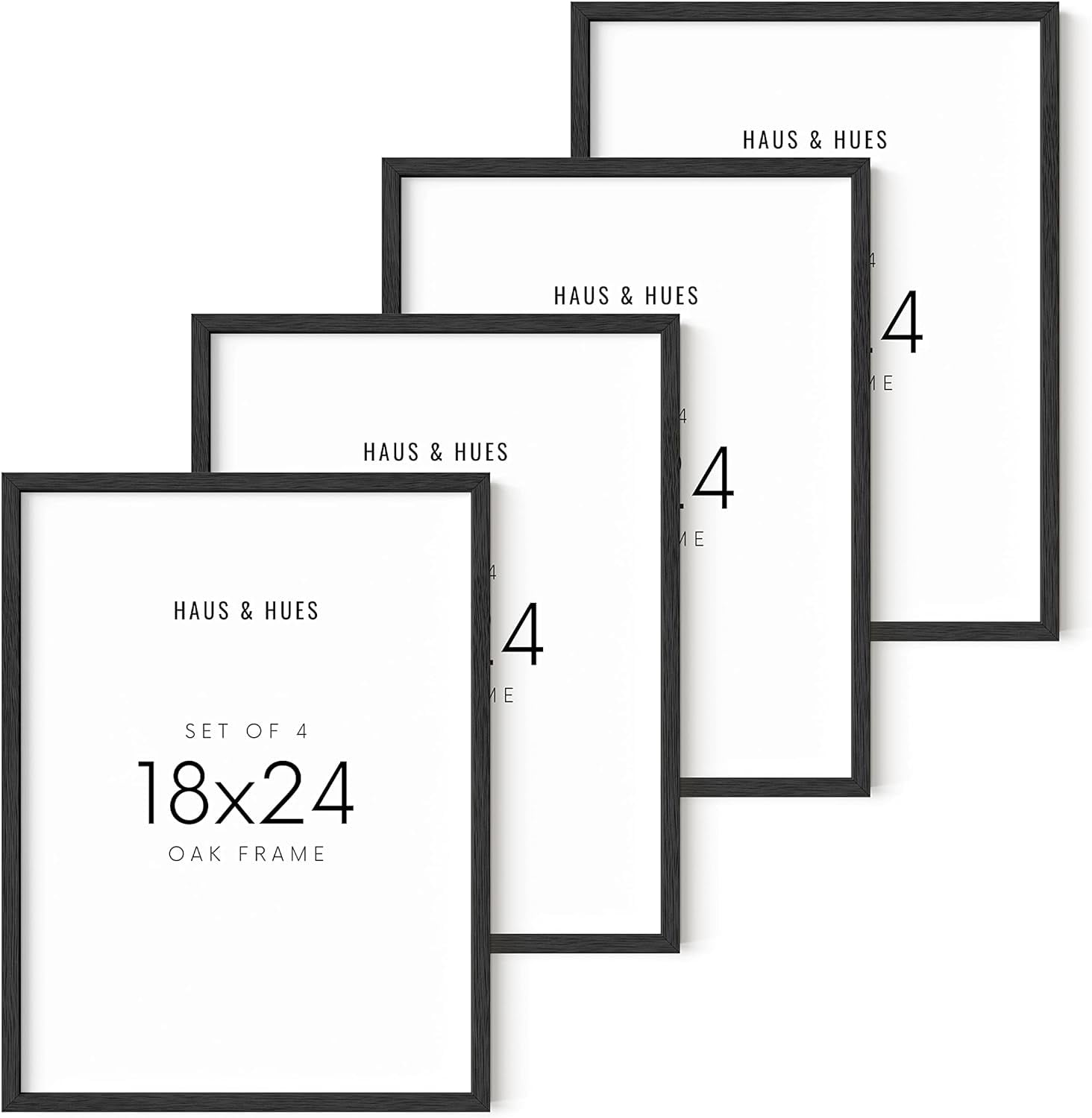 HAUS AND HUES Picture Frames 18 x 24 - Set of 4, Poster Frames 18 x 24 ...