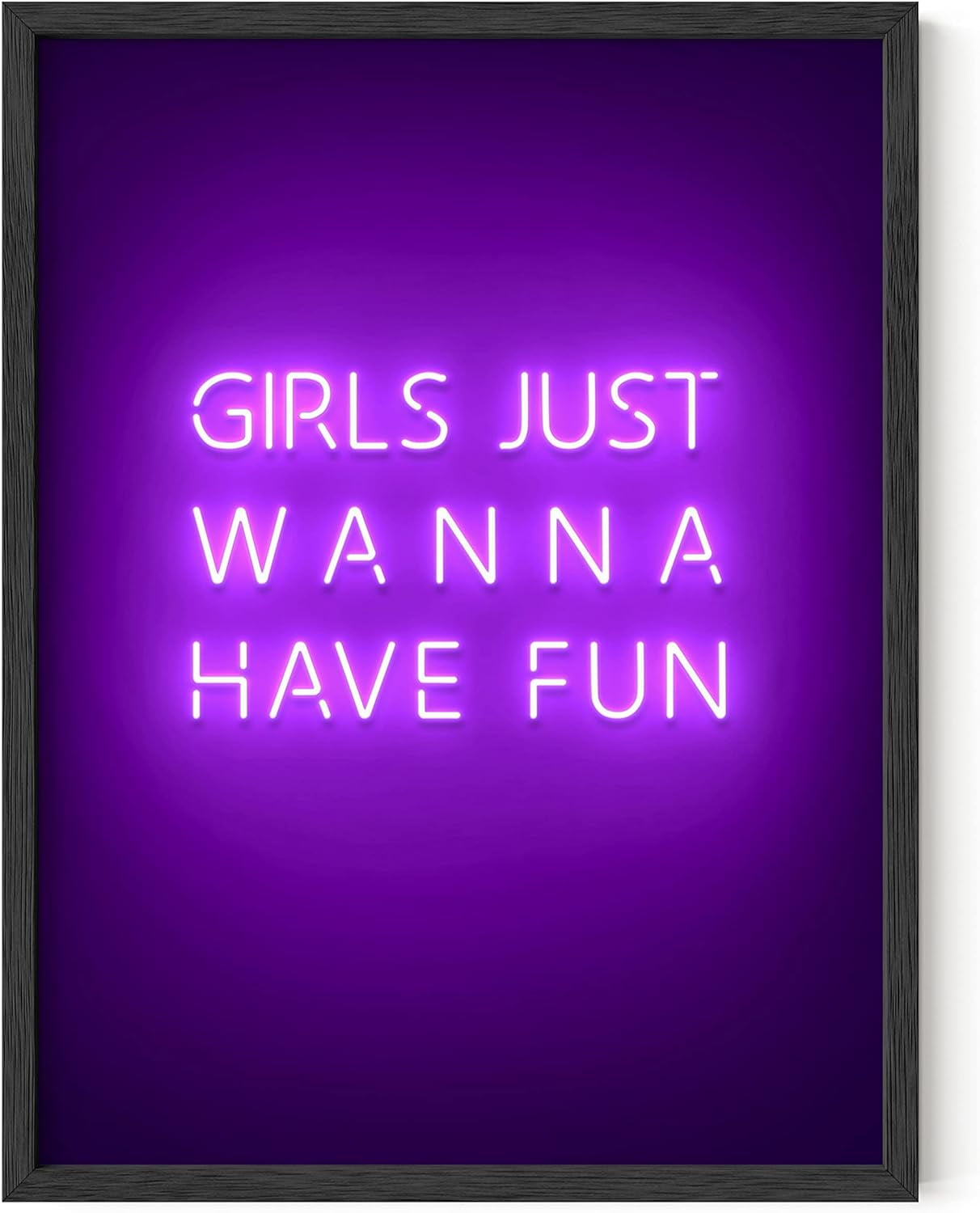 HAUS AND HUES Purple Pictures Wall Decor - Wall Art for Bedroom ...