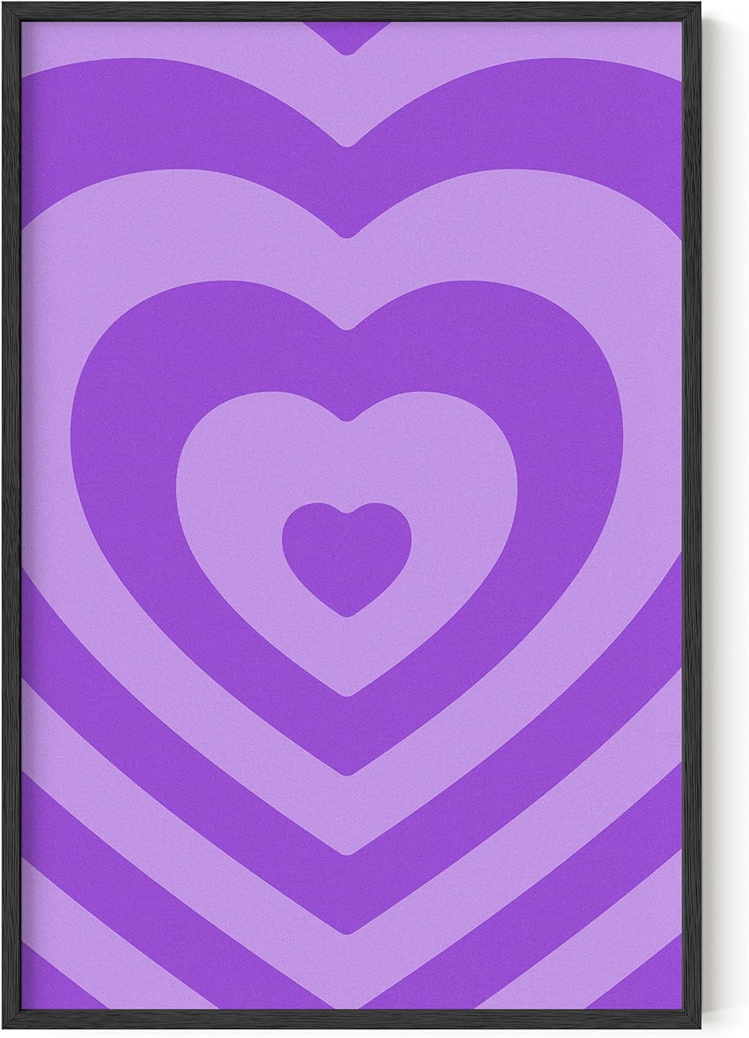 HAUS AND HUES Purple Wall Decor for Bedroom - Purple Pictures Wall ...