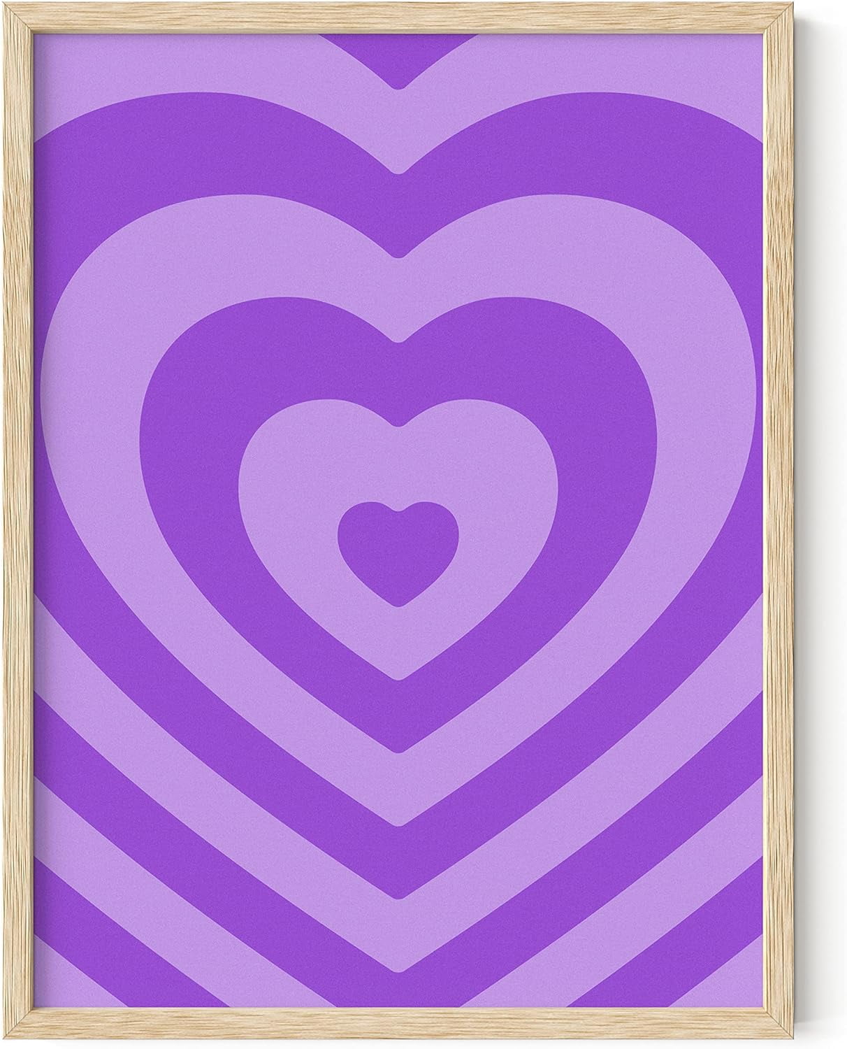 HAUS AND HUES Purple Wall Decor for Bedroom - Purple Pictures Wall ...