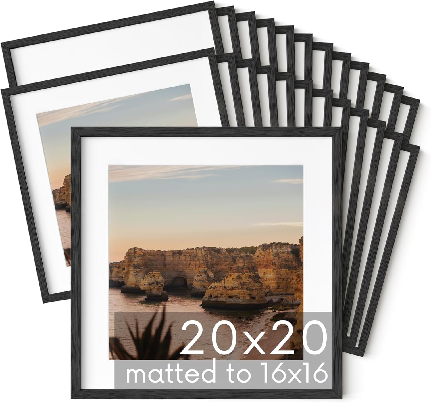 HAUS AND HUES Set of 25 20x20 Picture Frame - 20x20 Frame Square ...