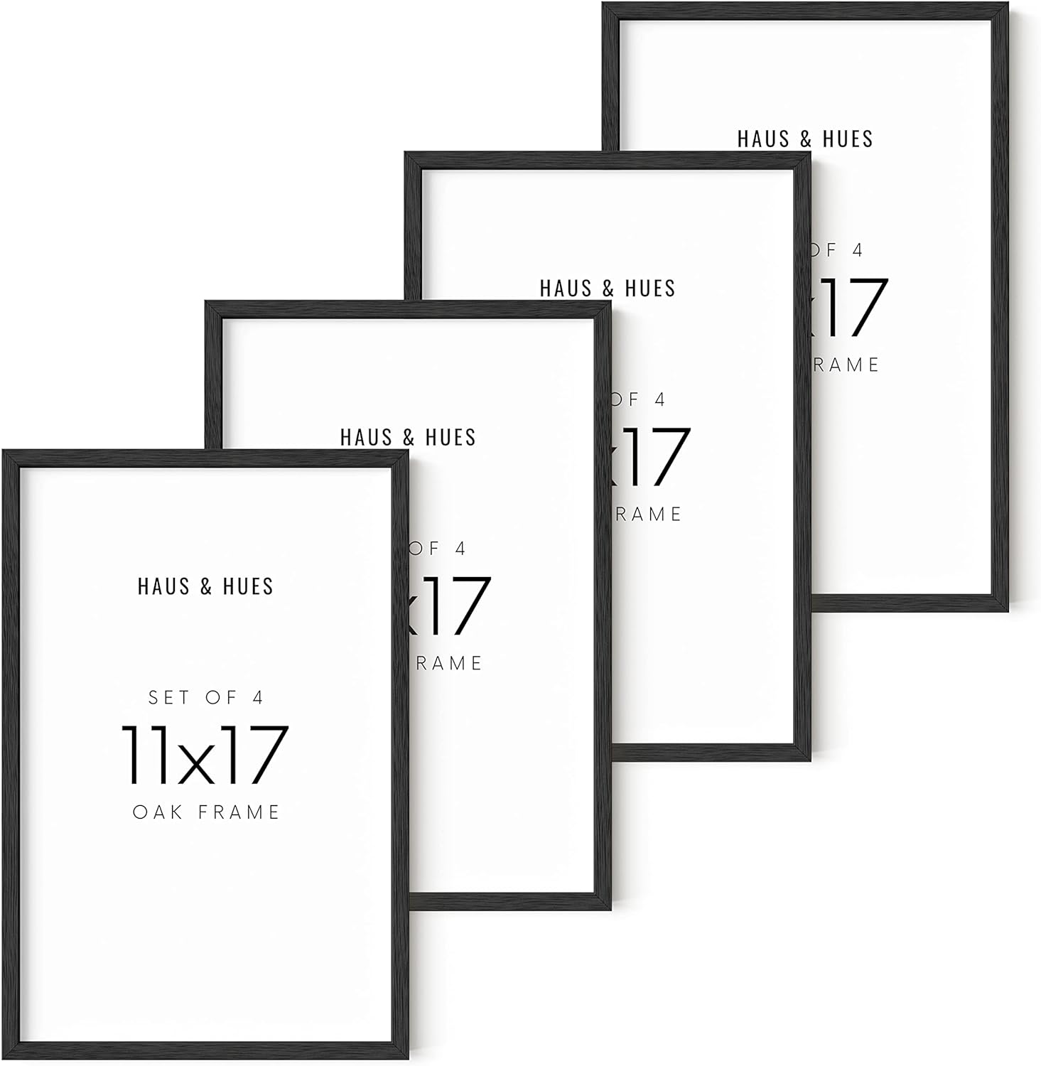 HAUS AND HUES Set of 4 11x17 Picture Frame - 11 x 17 Picture Frame ...