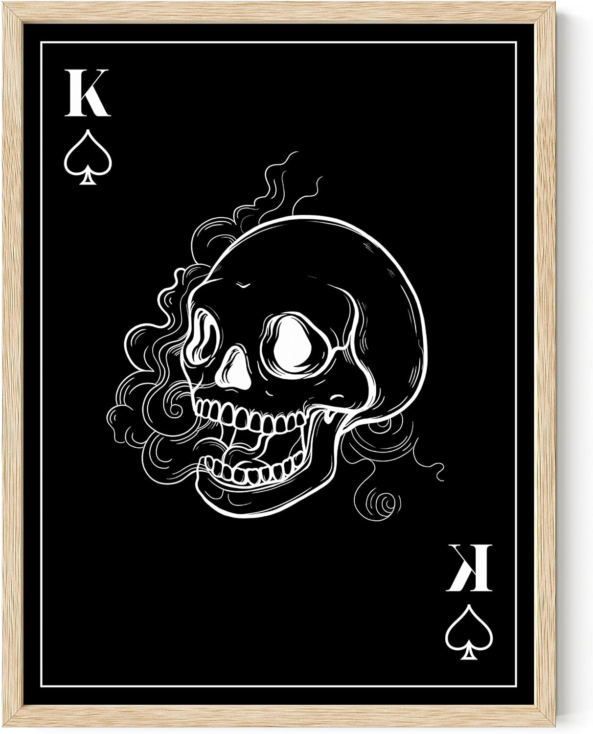 HAUS AND HUES Skull Posters - Skull Art Halloween Print Spooky Pictures ...