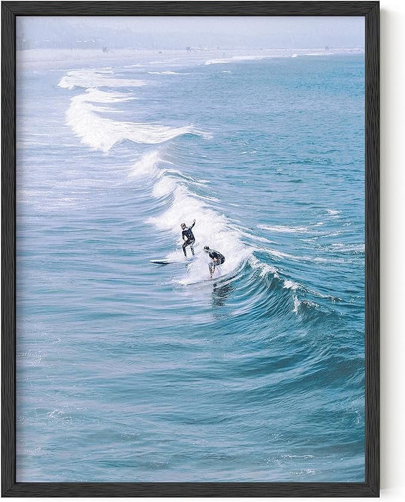 HAUS AND HUES Surfing Poster Beach Room Decor Surfer Poster Beach Art ...