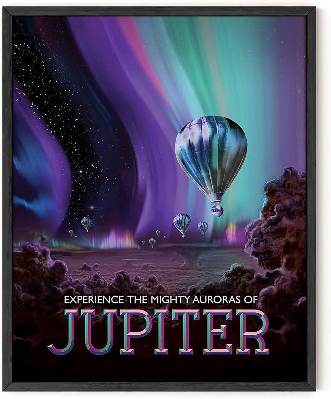 HAUS AND HUES Vintage Space Wall Art - Exploration Wall Art Space ...