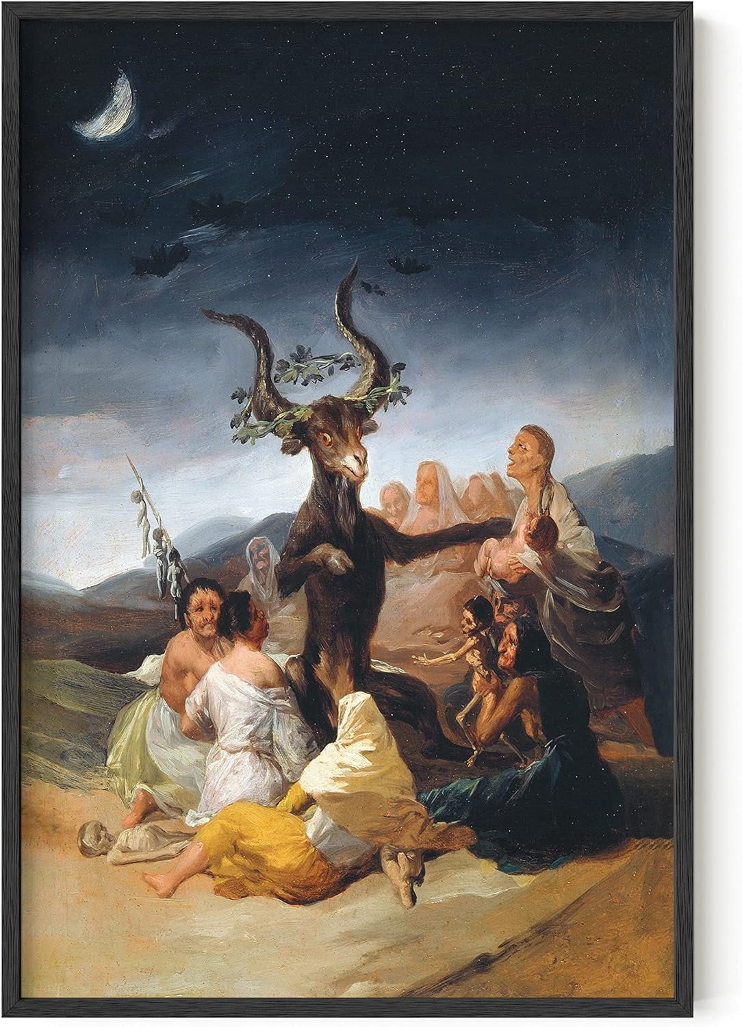 HAUS AND HUES Witch Art & Gothic Wall Decor - Witch Poster Vintage ...