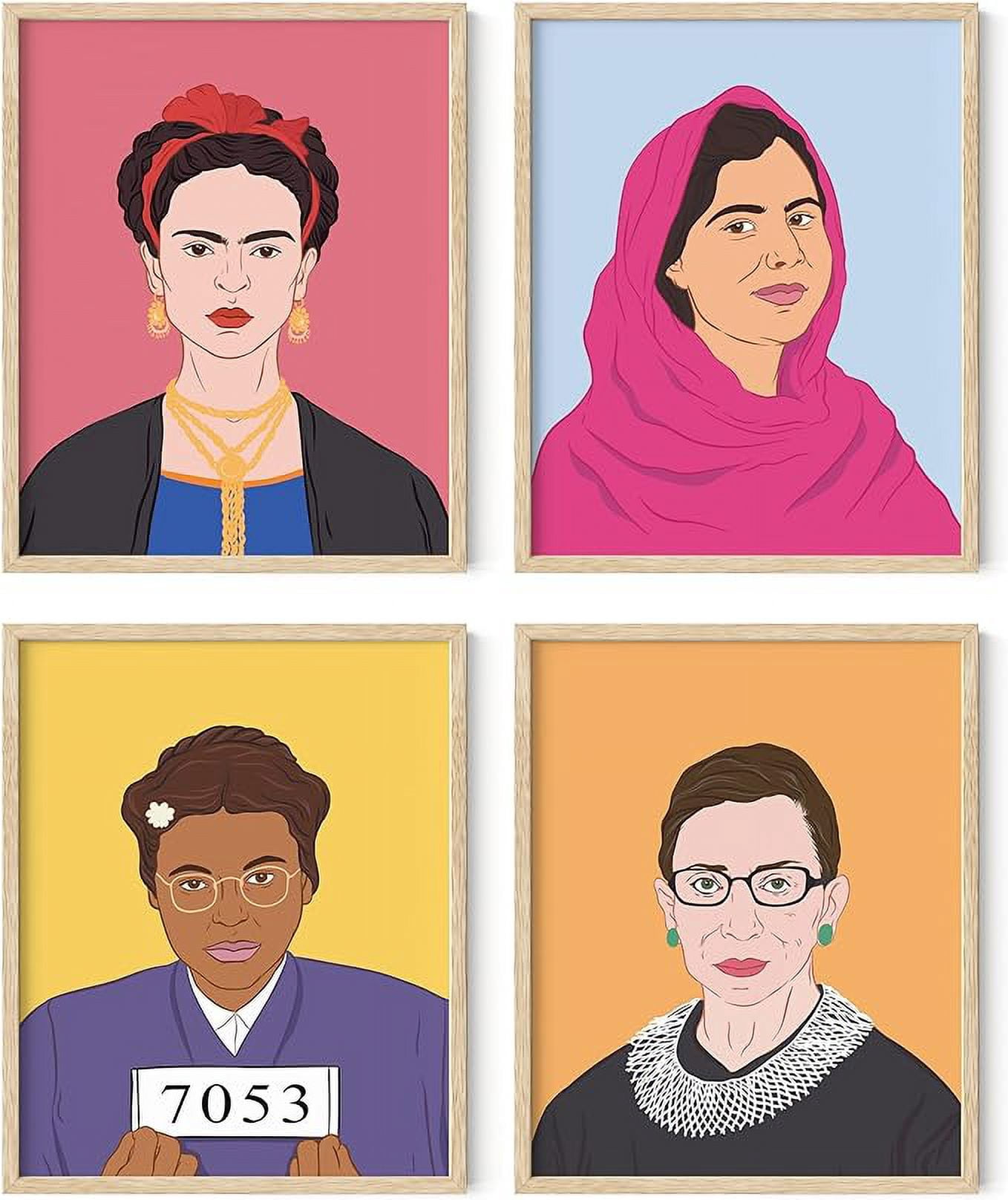 HAUS AND HUES Women Empowerment Wall Art - Feminist Poster ...