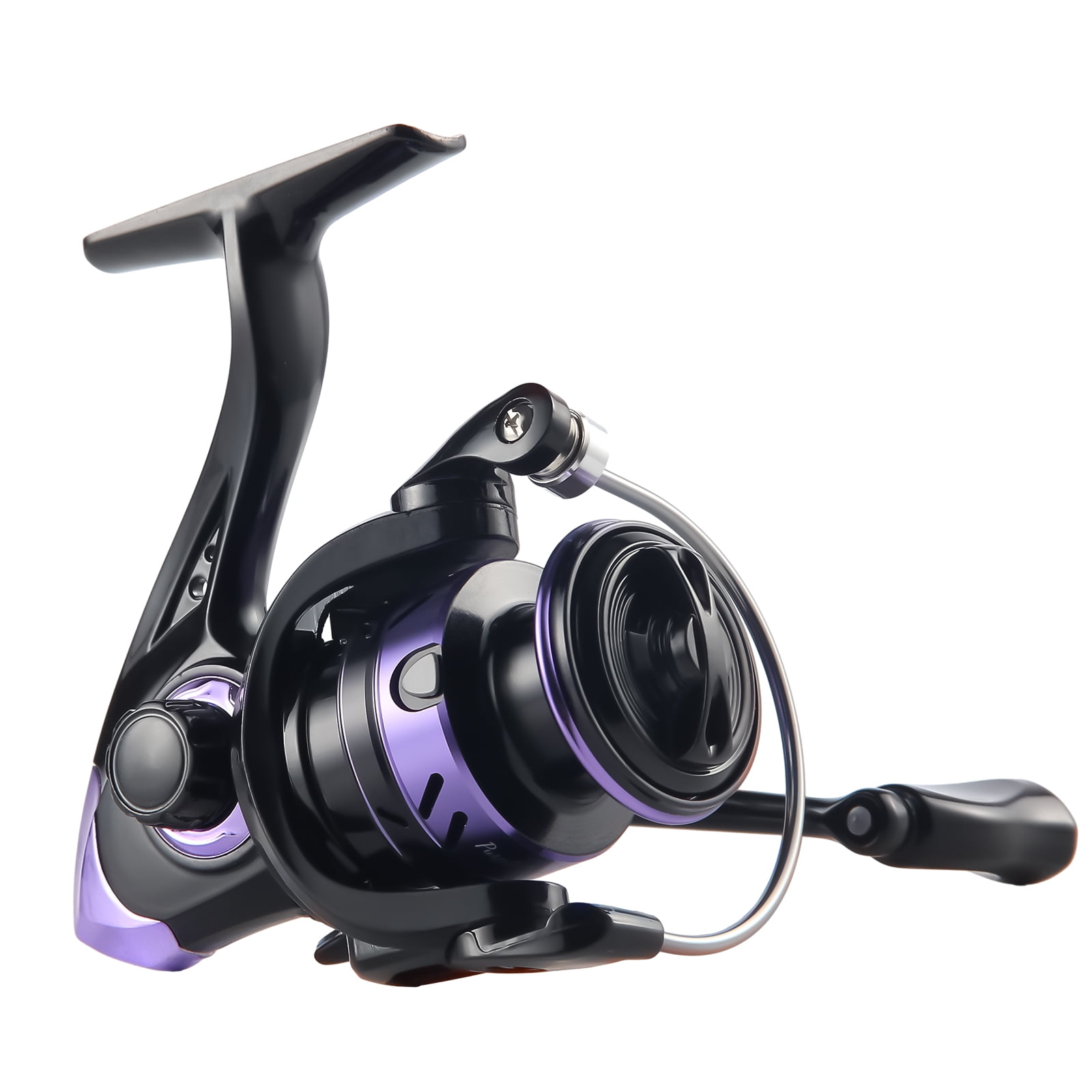 HAUT TON PurpleWind Spinning Fishing Reel, 5.2:1Gear Ratio , 13.2-21.6 ...