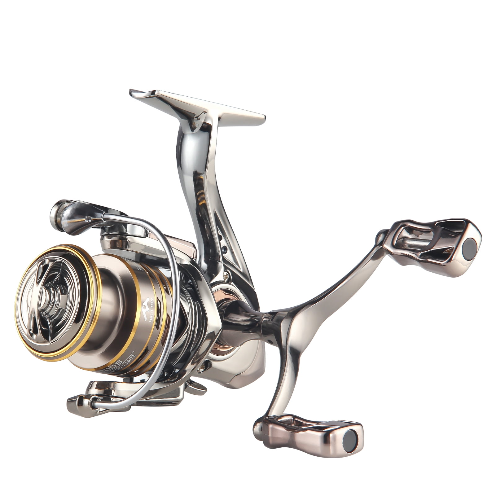 Rechargeable 7.2:1 Digital Fishing Baitcasting Reel w/ Accurate Line ...