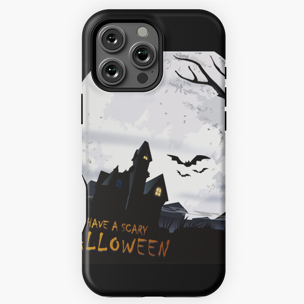 HAVE A SCARY HALLOWEEN Phone Case for iPhone 16 15 14 13 12 11 Pro Max ...