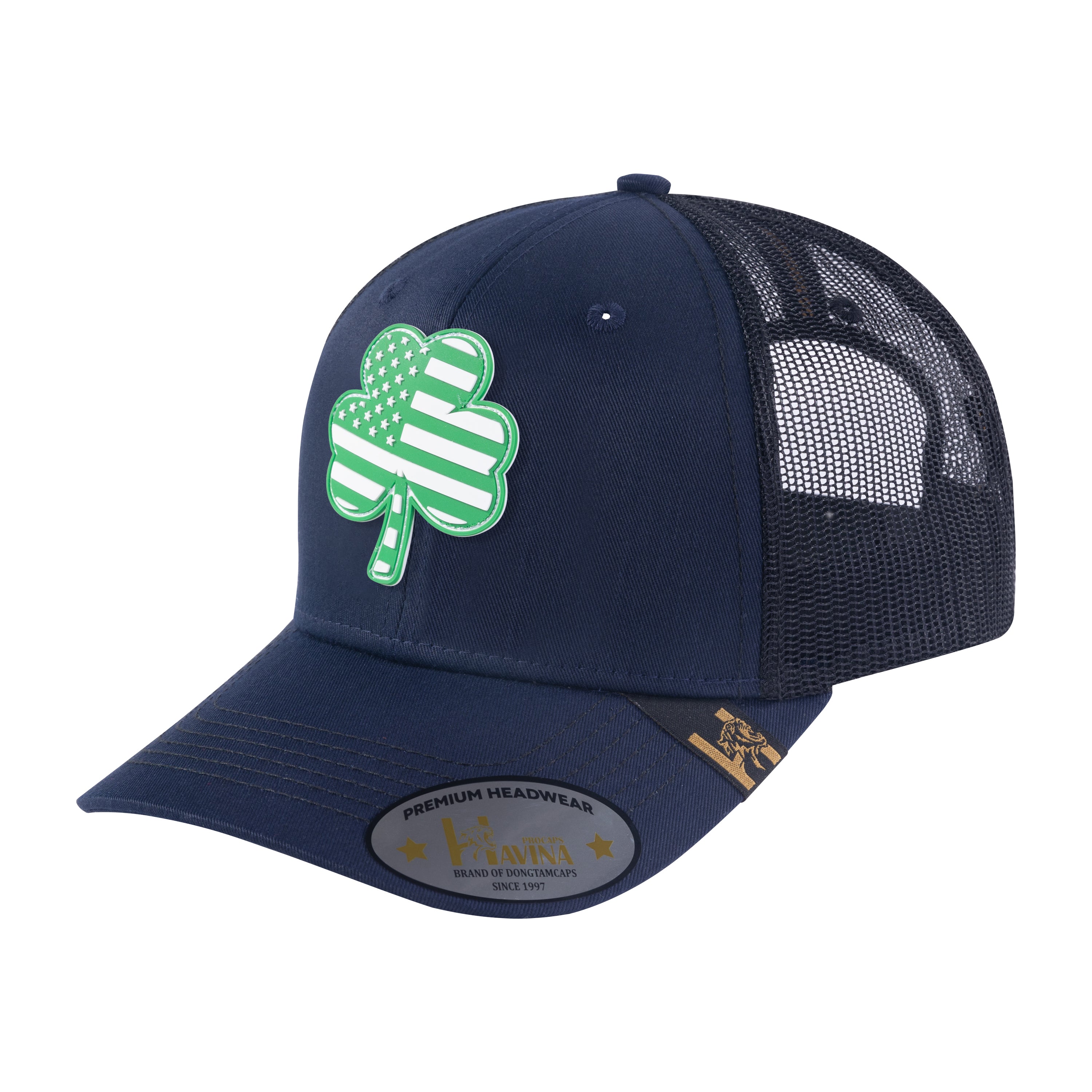 DALIX Four Leaf Clover Hat Baseball Cap St. Patrick's Day Cotton Caps Olive - Walmart.com
