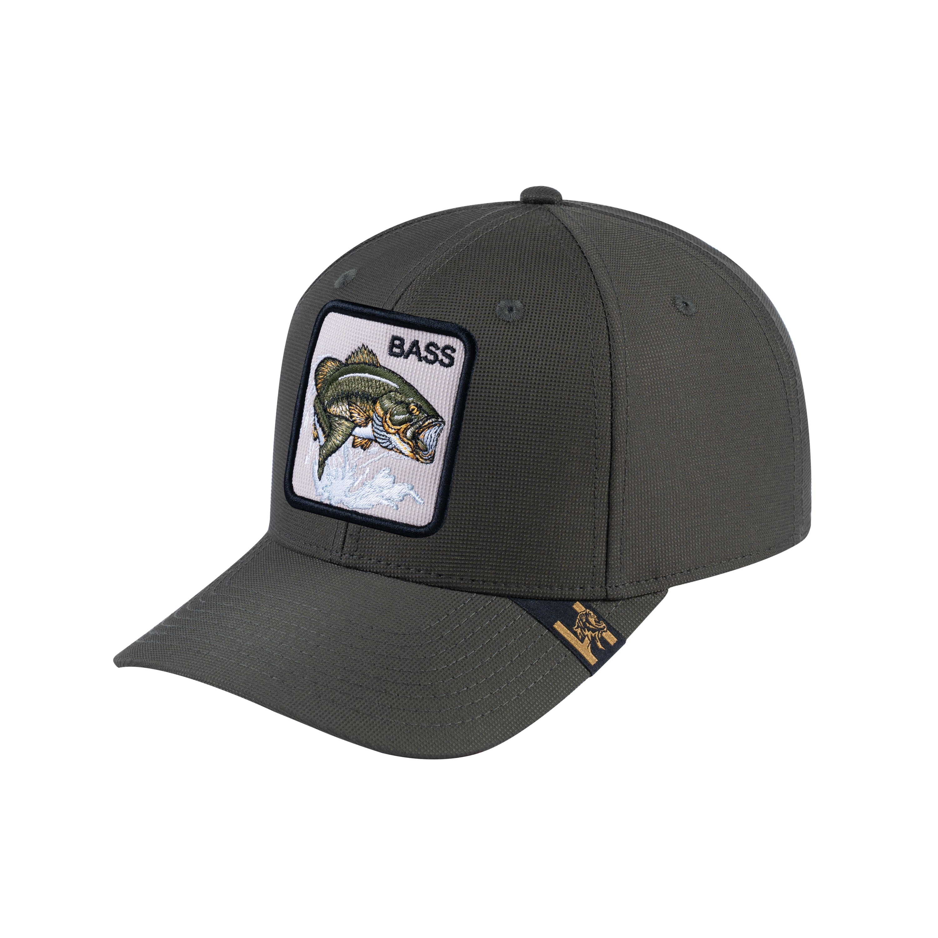 HAVINA PRO CAPS - V2 Embroidered The Bass - 6 Panel Baseball Cap ...