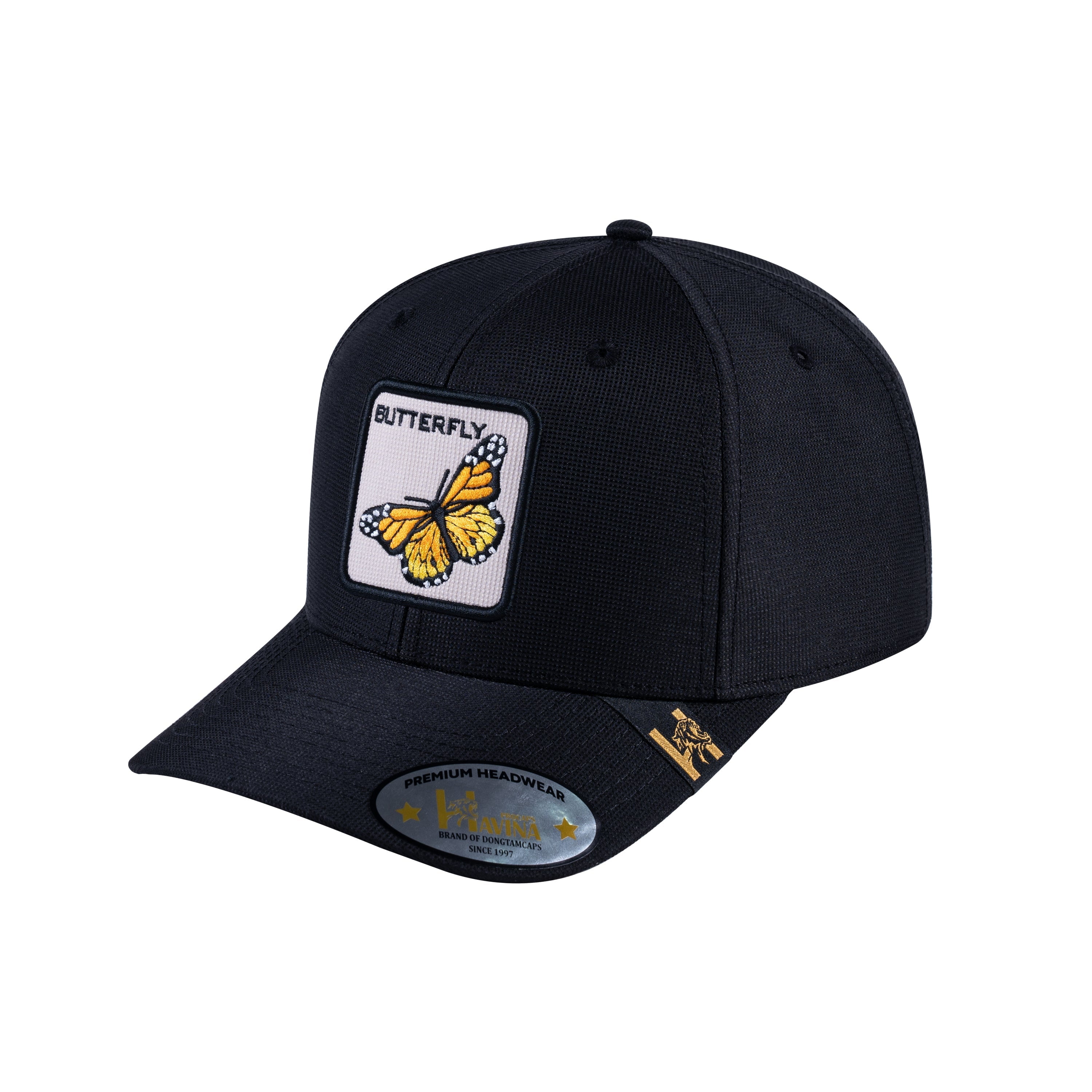 HAVINA PRO CAPS - V2 Embroidered The Butterfly - 6 Panel Baseball Cap ...