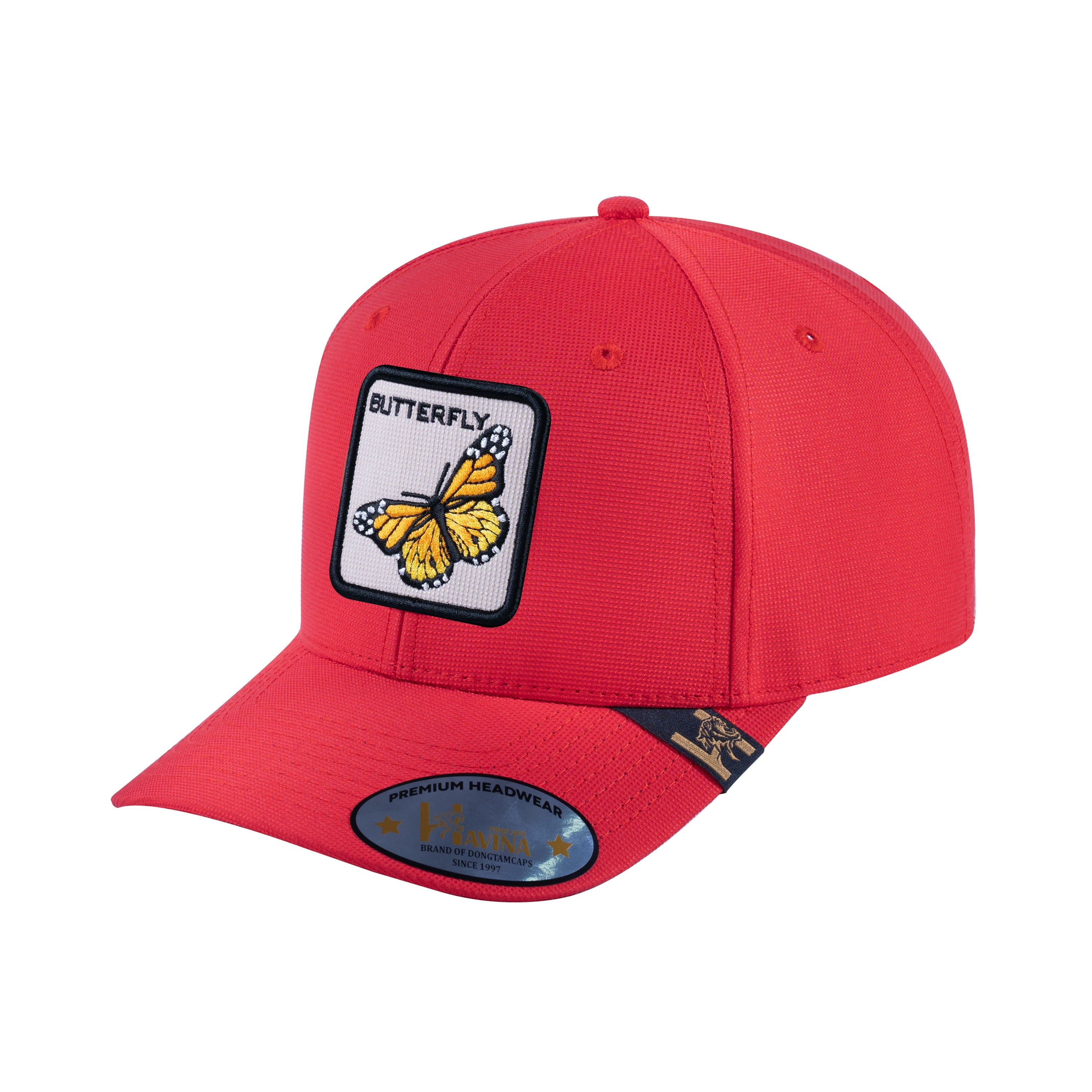 HAVINA PRO CAPS - V2 Embroidered The Butterfly - 6 Panel Baseball Cap ...