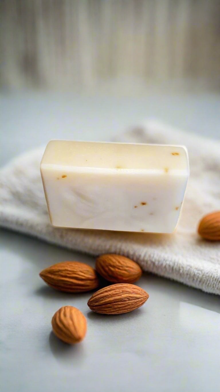 HAVNS Handmade Almond Milk Soap, 3 Bars 10.5oz, Good for Children and ...