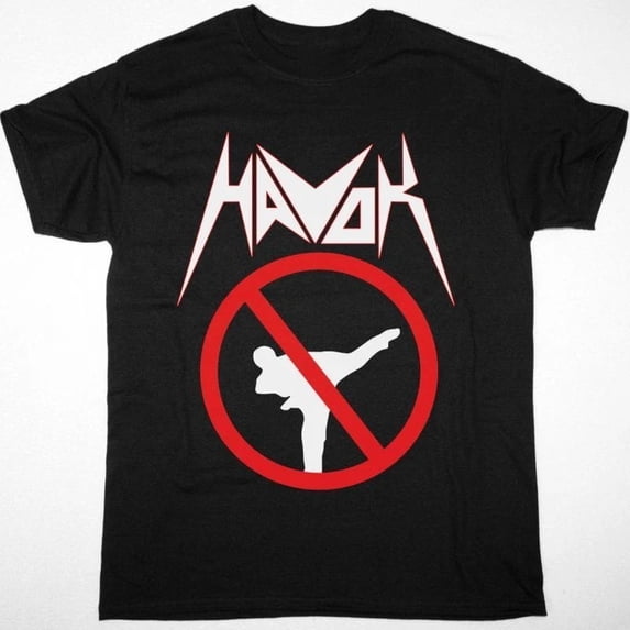 HAVOK NO KARATE IN THE PIT Short Sleeve Black All Size T-Shirt RS199 ...