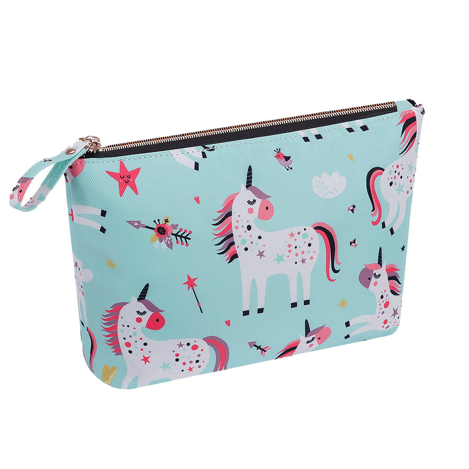 HAWEE Cosmetic Bag for Women Girls Make up Storage Pouch Case Portable ...