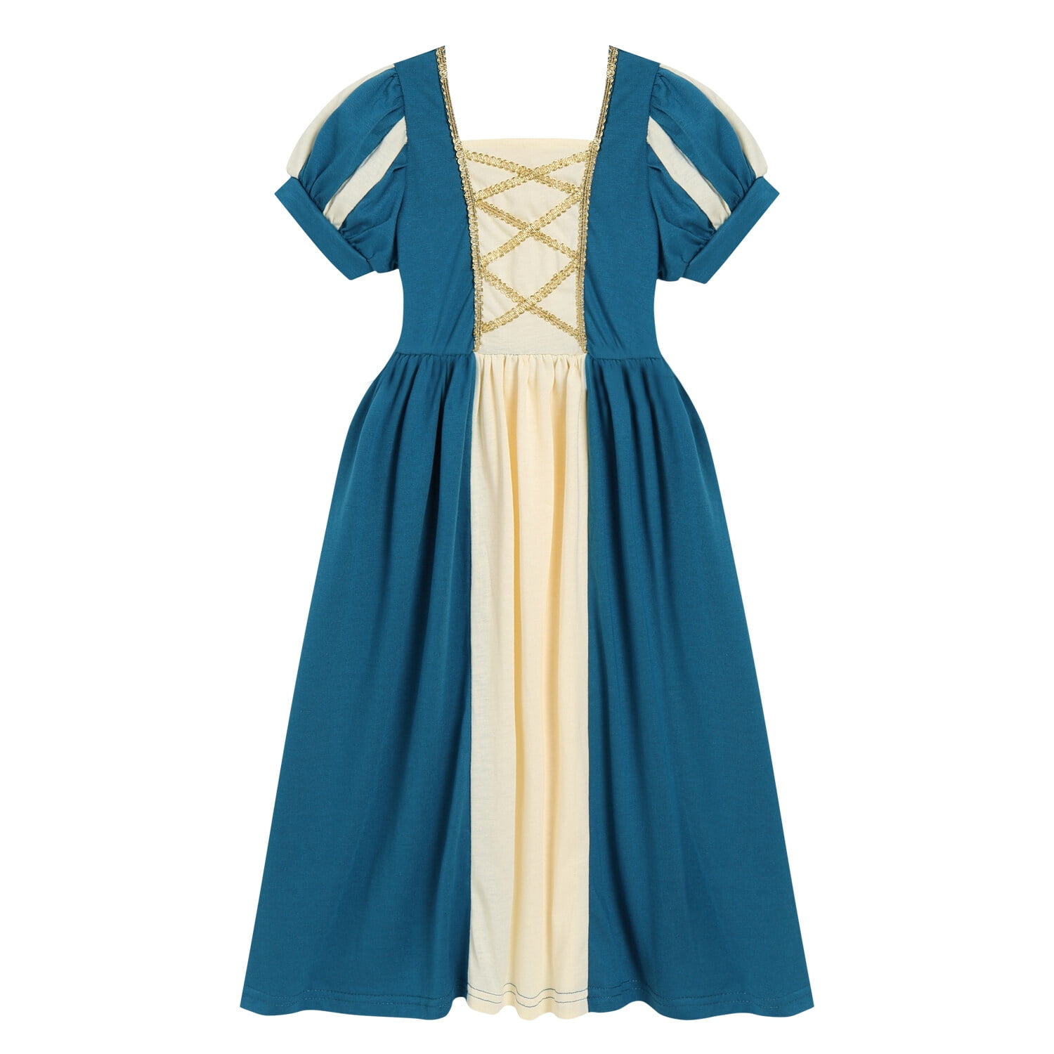 HAWEE Merida Princess Long Maxi Cotton Dresses Girls Fancy Birthday ...