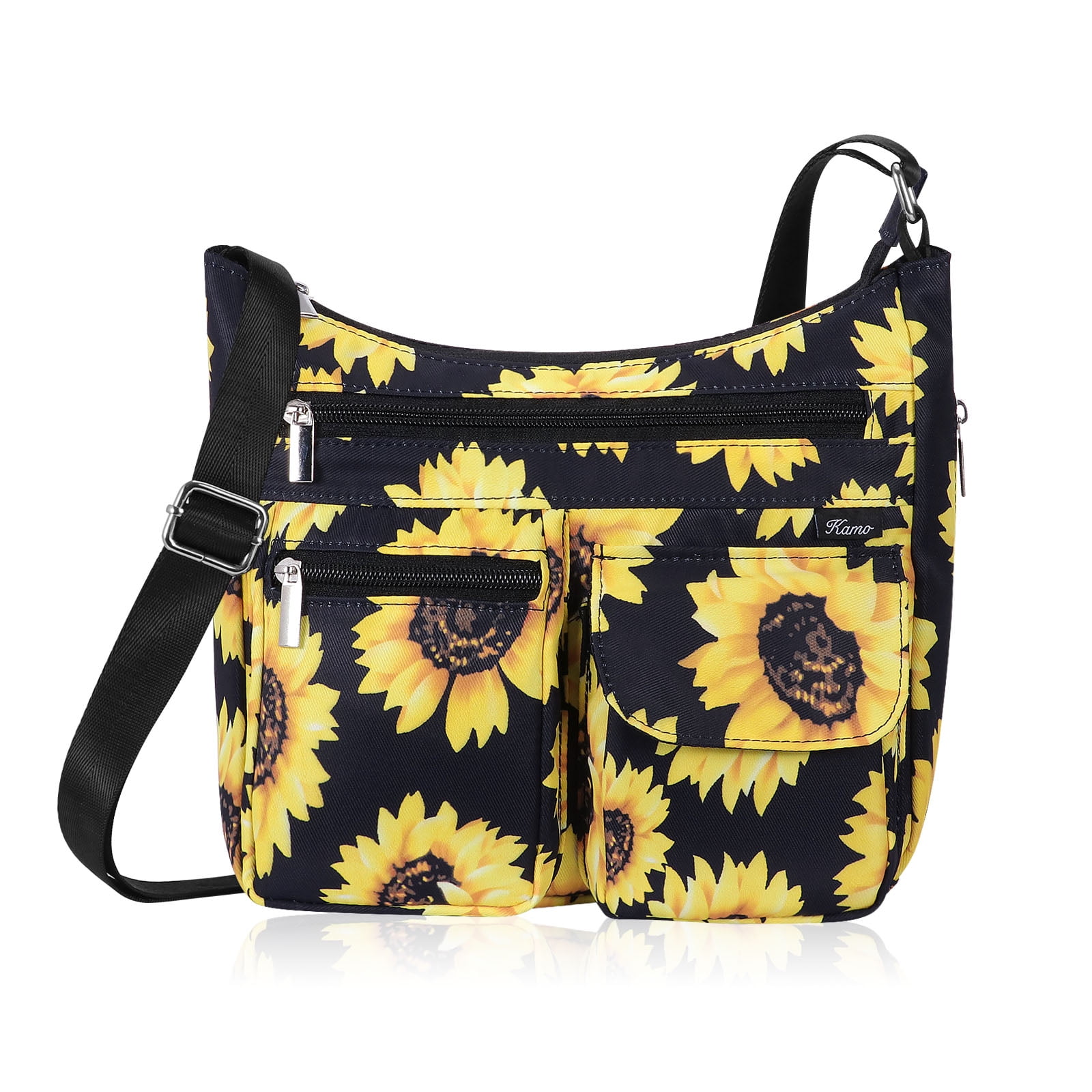 Women's Crossbody Bag with Long Strap and Multiple Compartments ...
