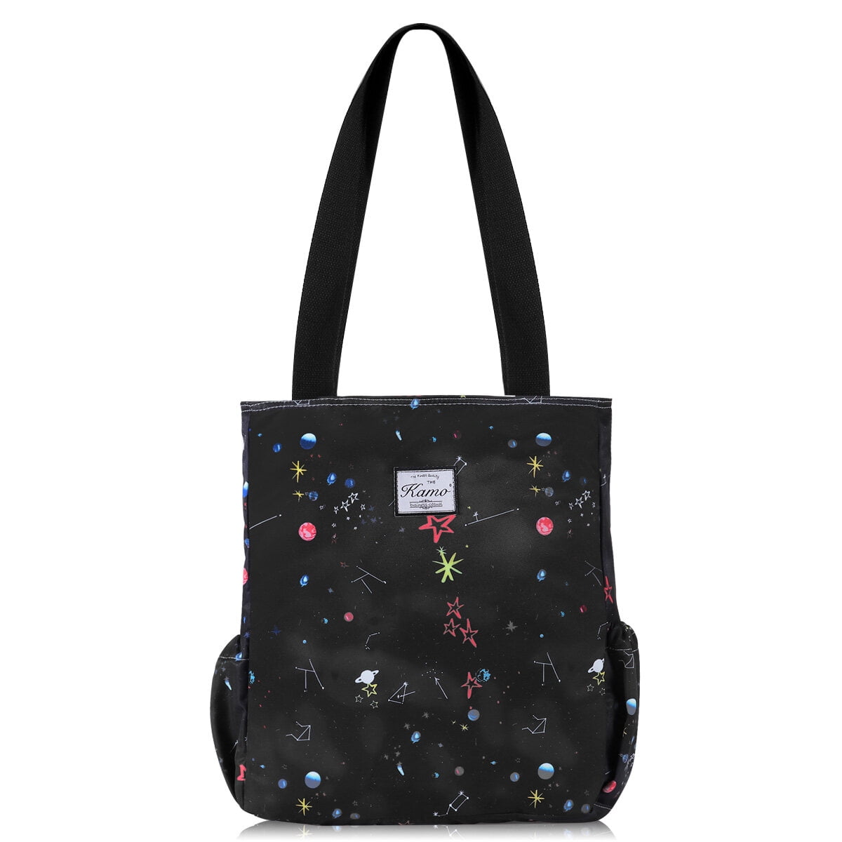 HAWEE Floral Tote Bag Large Shoulder Bag with Multi Pockets for Gym ...