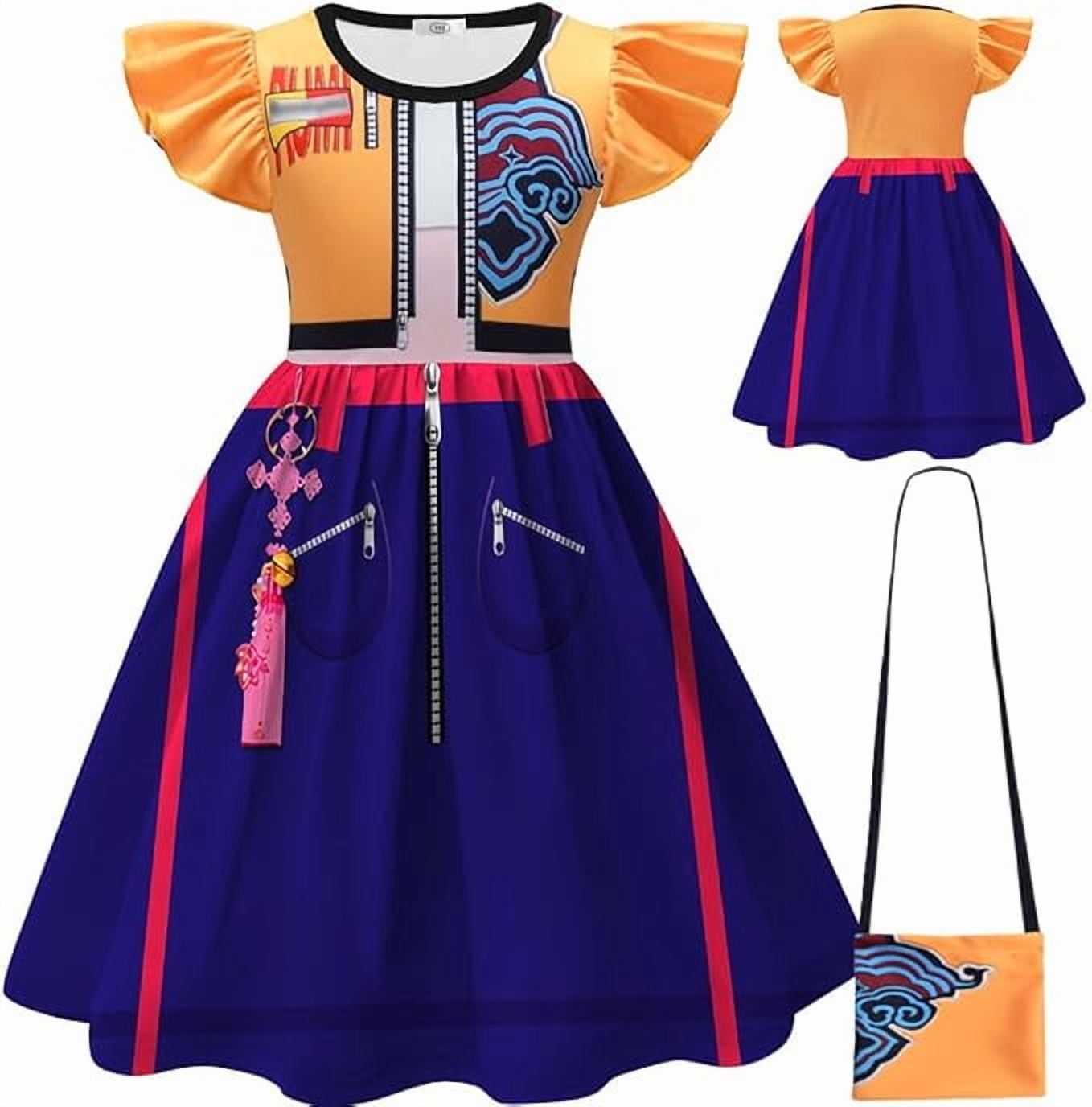 HAWEE Girl Pop Singer Costume Demon Hunter Dress Dancer Dress Up ...