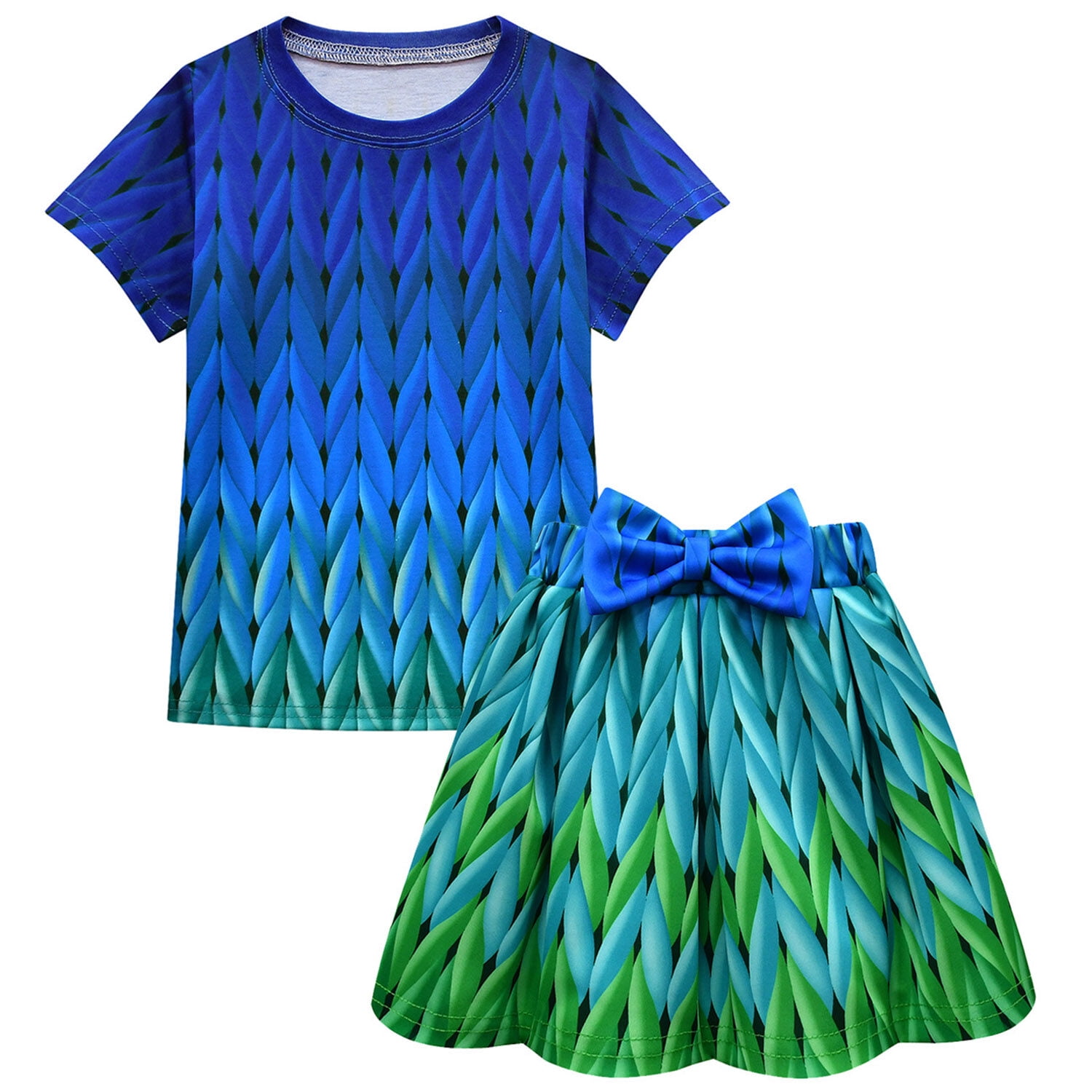 HAWEE Girls Princess Elf Fancy Dress Halloween Poppy Costume Cosplay ...