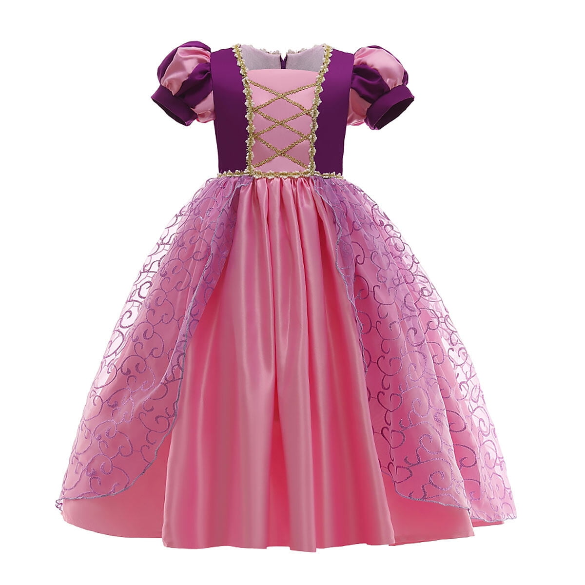 HAWEE Girls Princess Sofia Costume Birthday Party Cosplay Fancy Dress ...