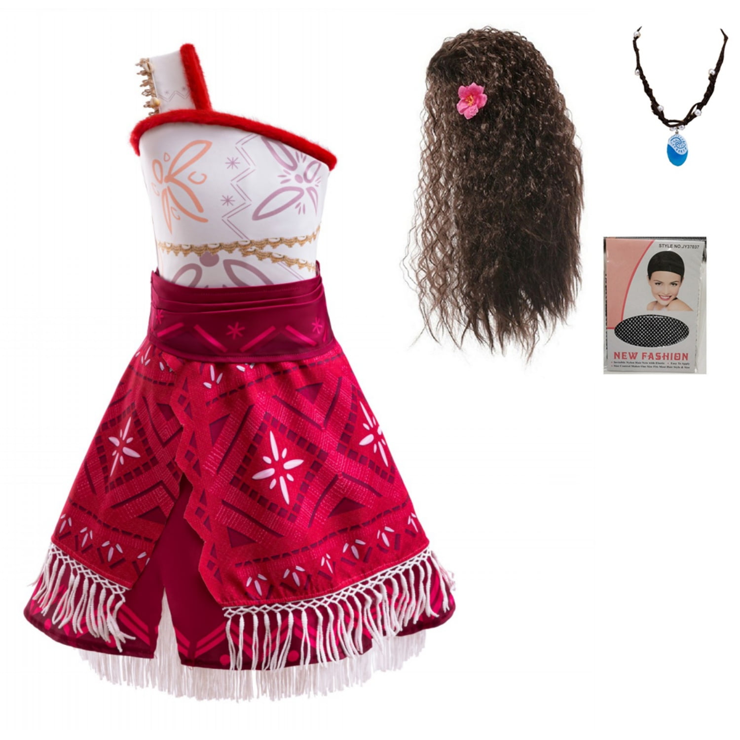 HAWEE Moana Dress Costume for Girls Adventure Outfit Fashion for ...
