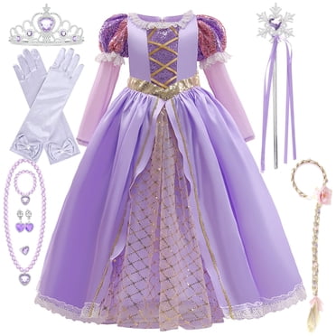 SUEE Peach Cosplay Dress for Girls Halloween Super Brothers Fancy Dress ...