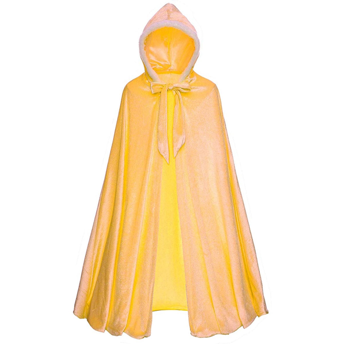 HAWEE Princess Hooded Cape Cloaks for Girls Full Length Deluxe Soft ...